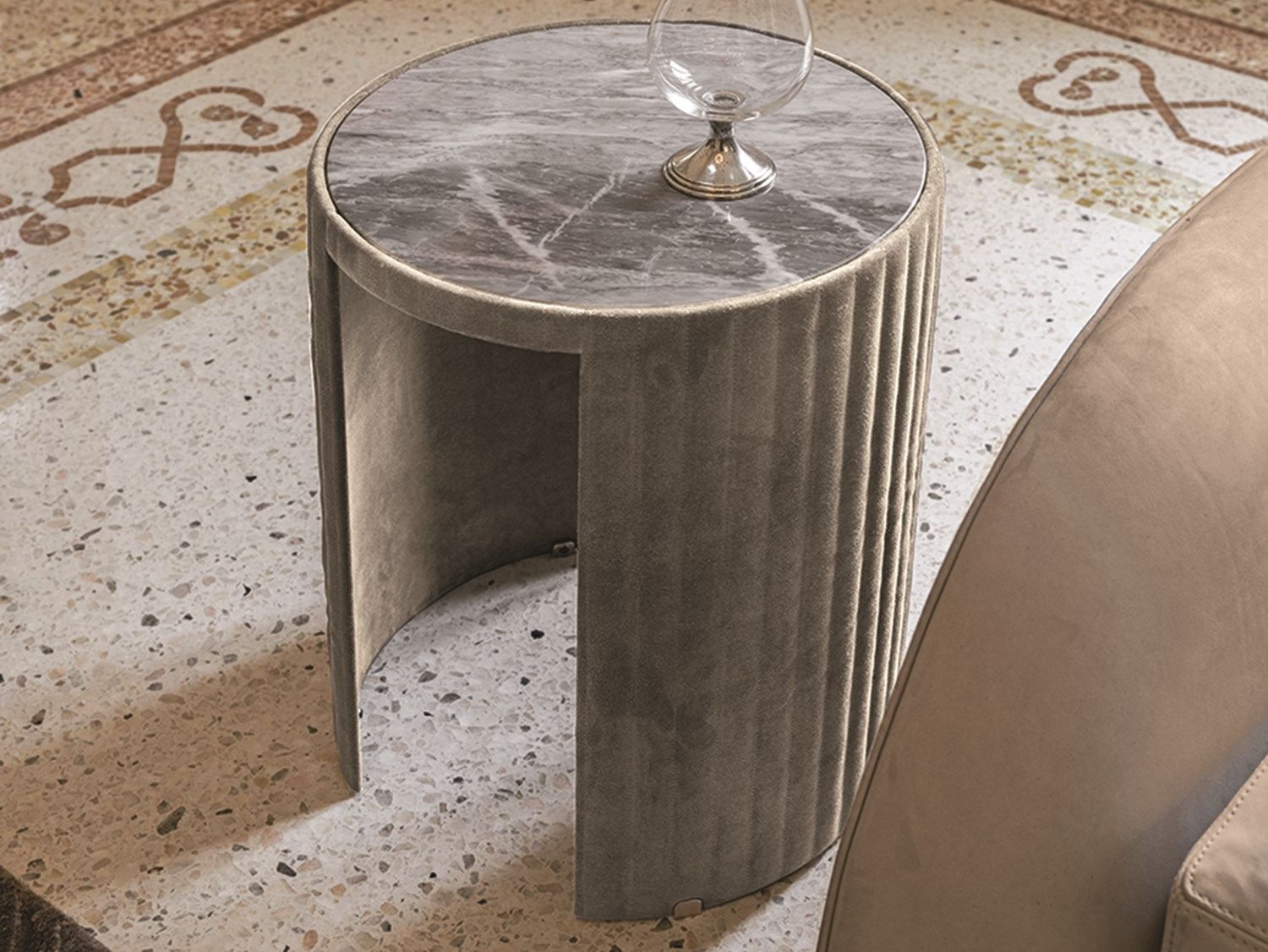Round marble coffee table SUN | Marble coffee table Loveluxe Vanity ...