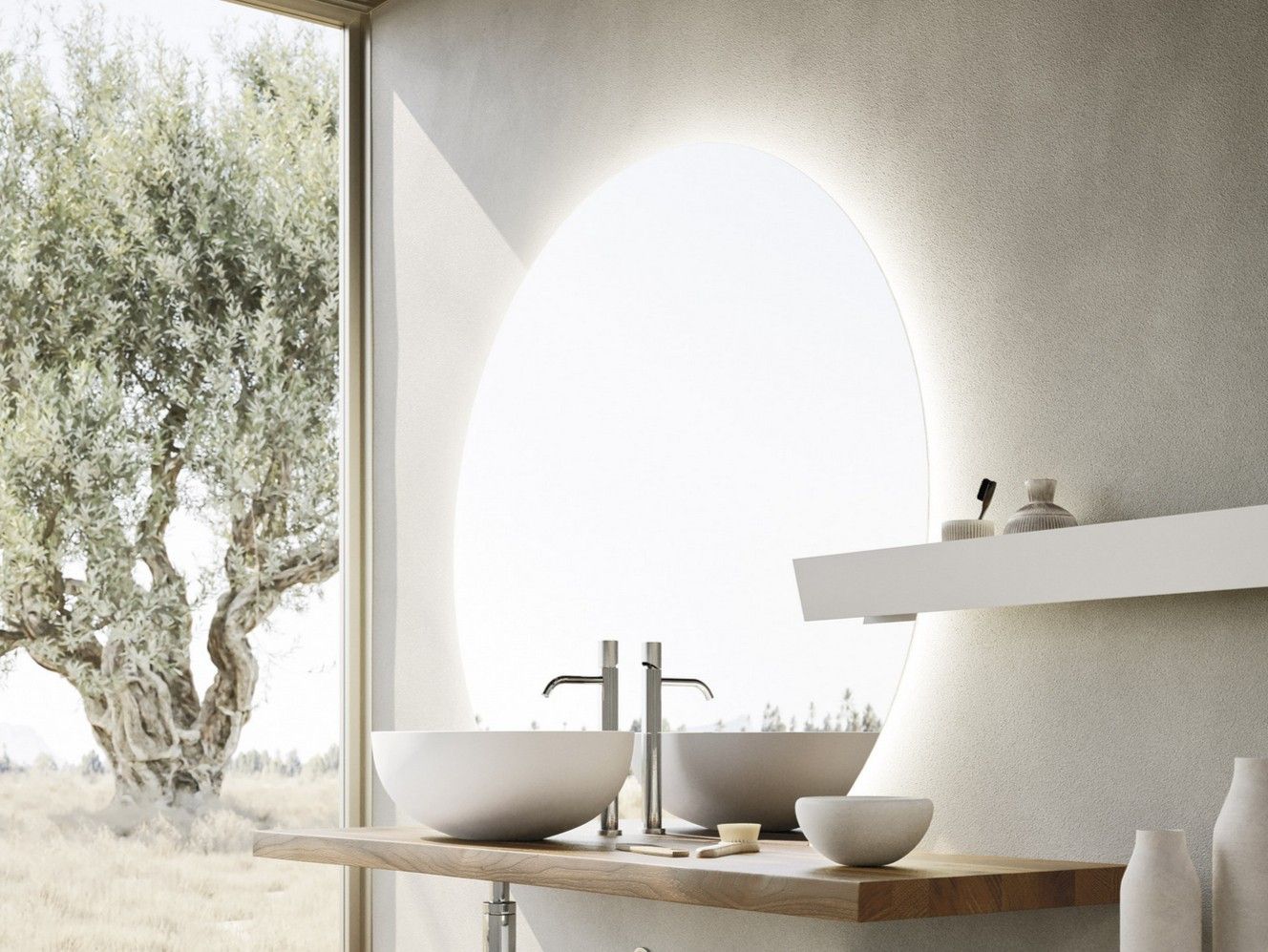 SUNSET Specchio bagno By Arbi Arredobagno