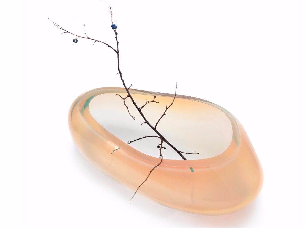 Blown glass vase / centerpiece SUPERNOVA I Supernova Collection By ELOA ...