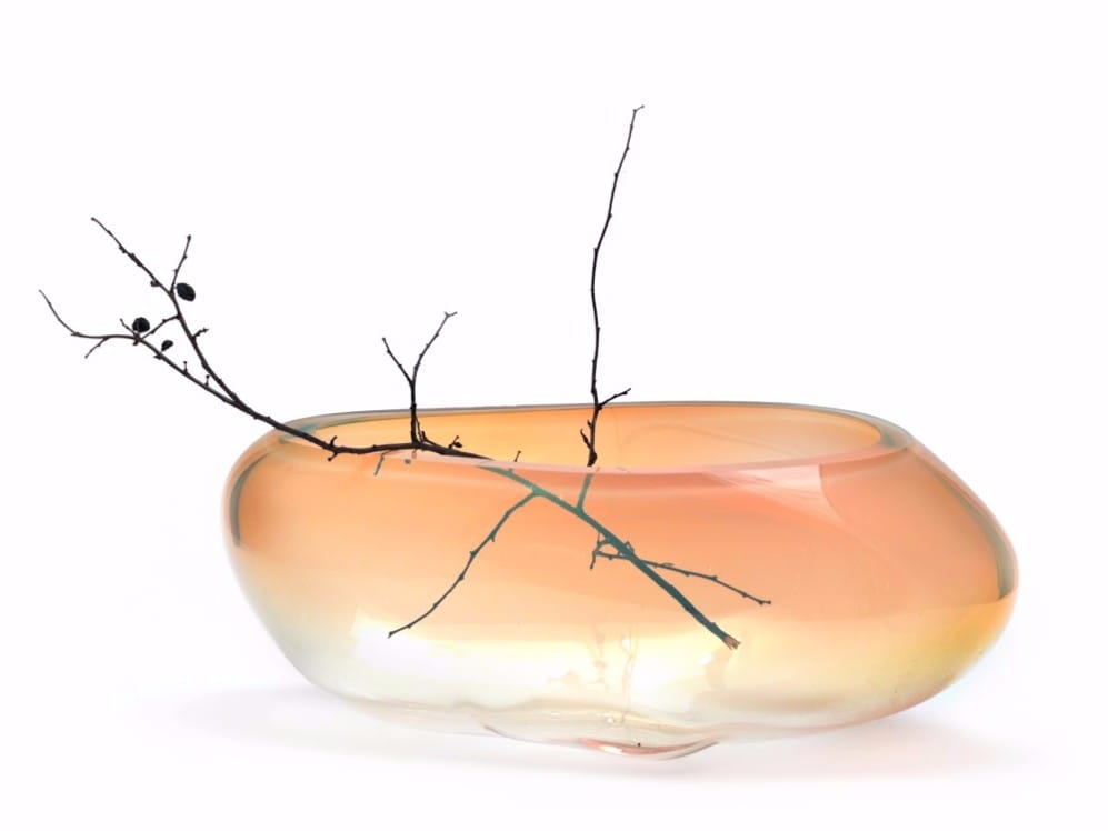 Blown glass vase / centerpiece SUPERNOVA I Supernova Collection By ELOA ...