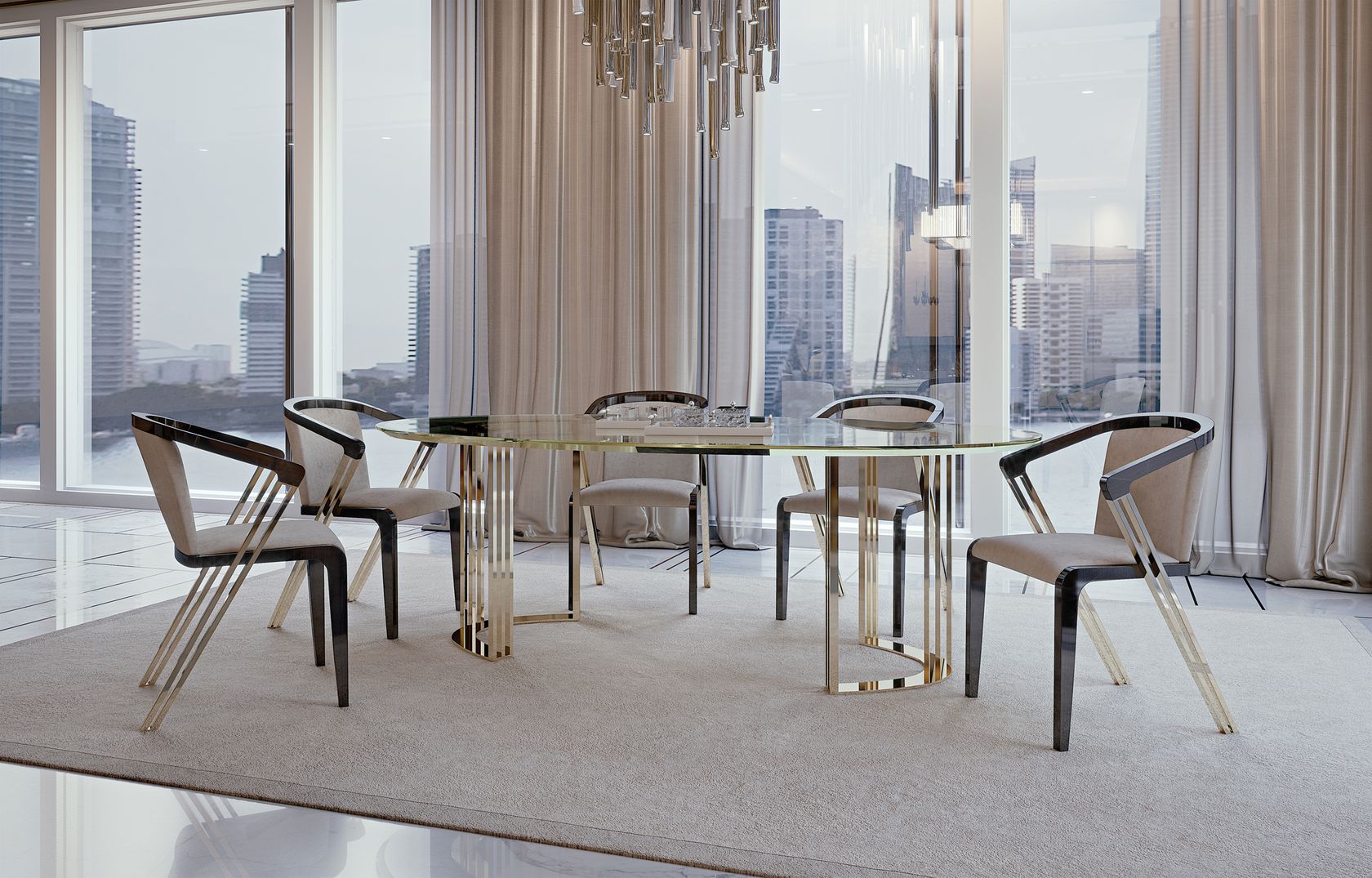 SYMPHONY - INFINITY | Oval table Symphony - Infinity Collection By ...