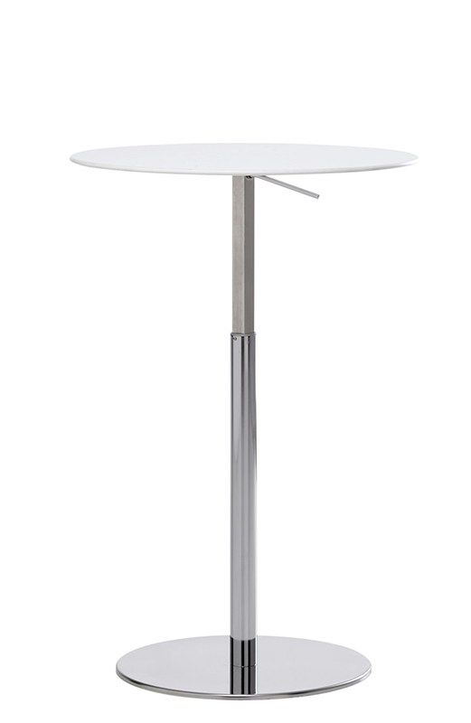 T2 BISTROT R Height-adjustable round table By Casamania & Horm