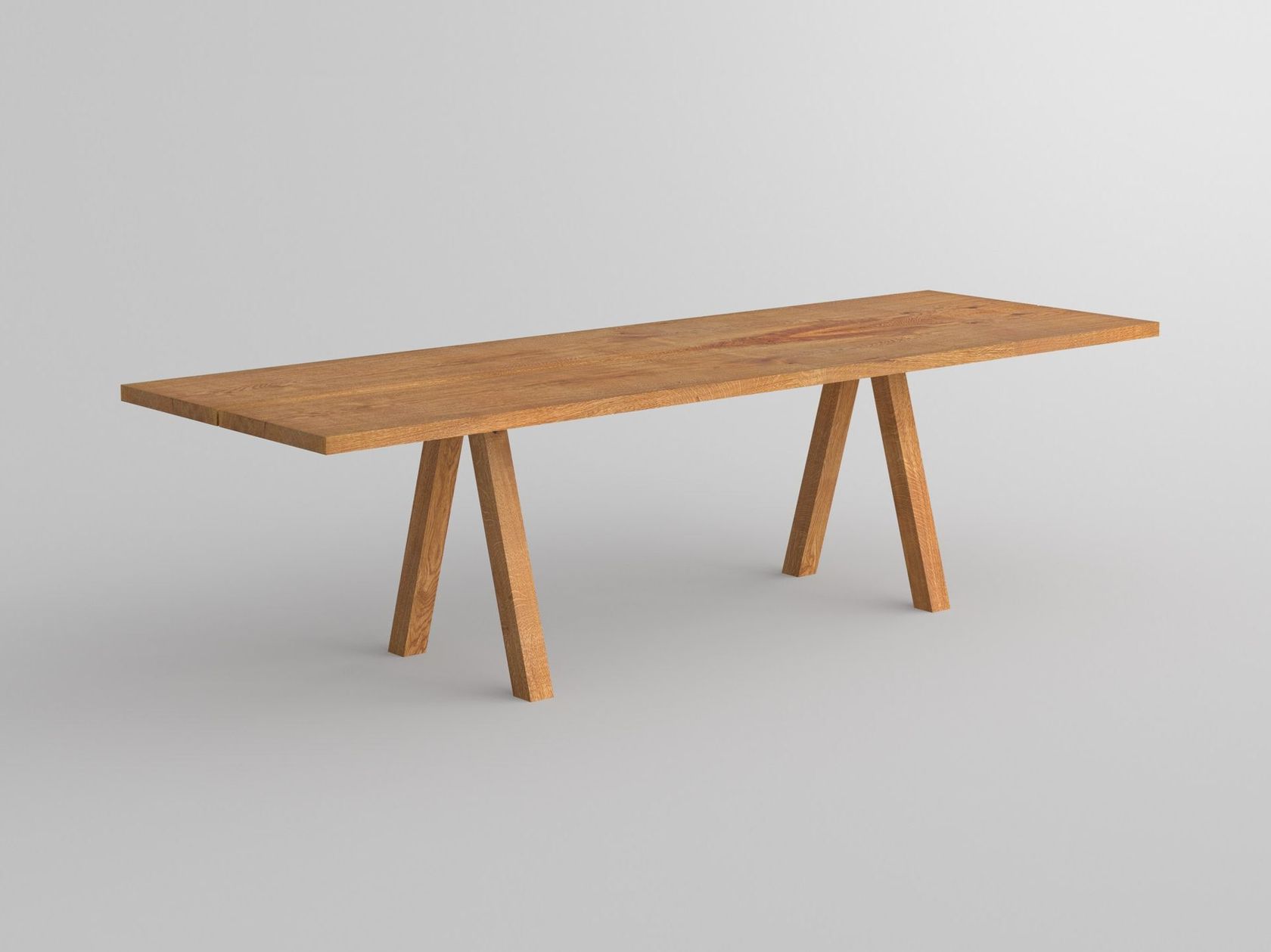 PAPILIO Rectangular solid wood table By Vitamin Design | design GG ...