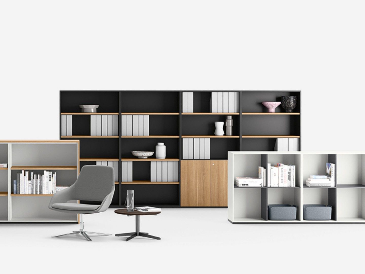 EXECUTIVE CABINETS | Tall office shelving Executive Cabinets Collection ...