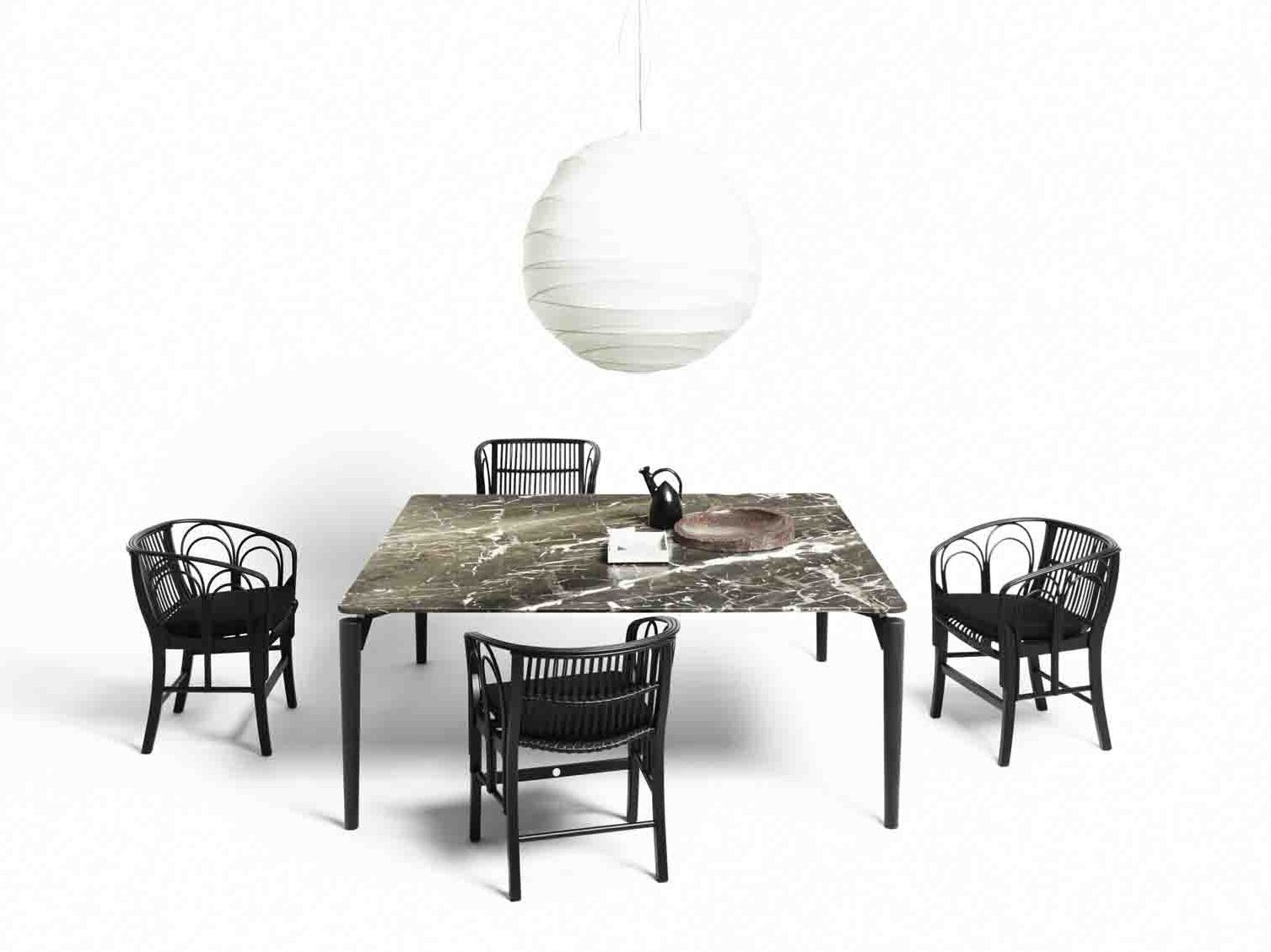 TAVOLO '95 Square marble living room table By De Padova | design ...