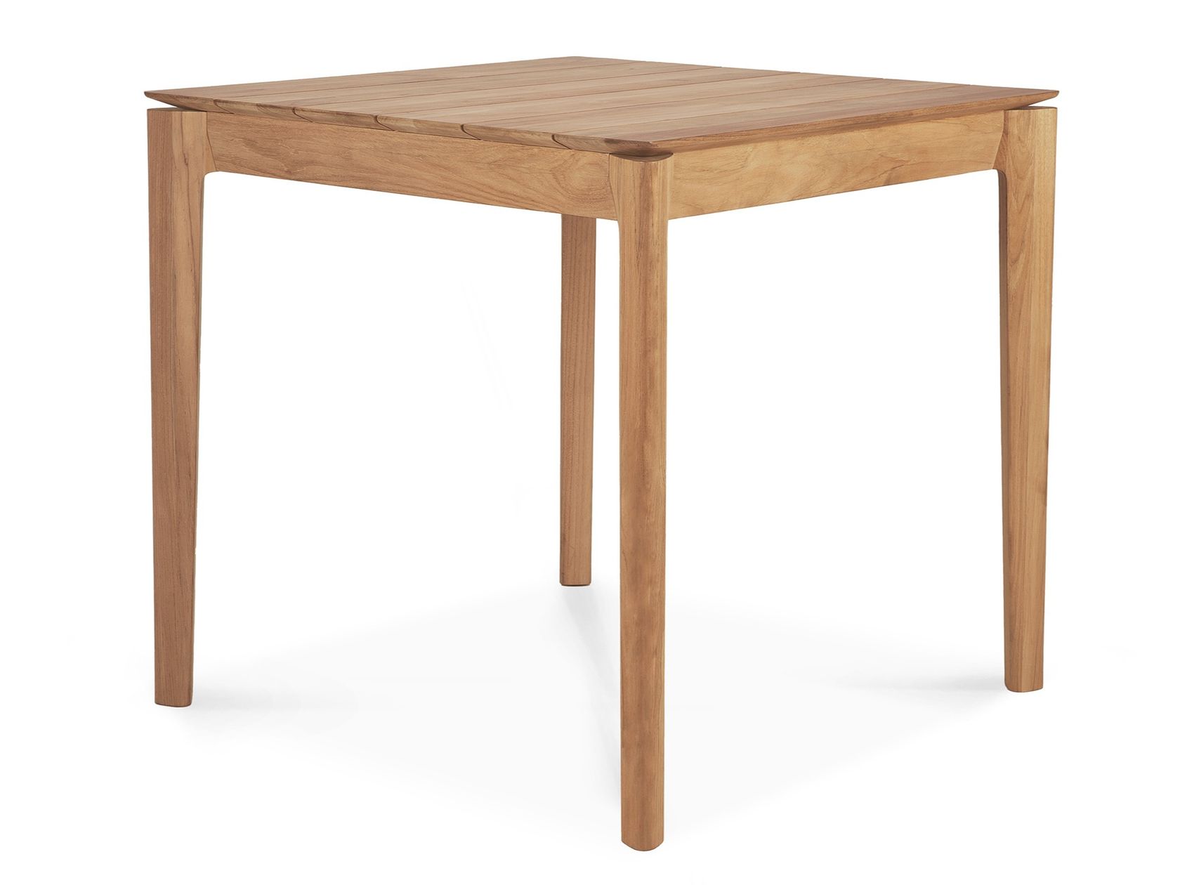 TEAK BOK Square teak garden table By Ethnicraft | design Alain Van Havre
