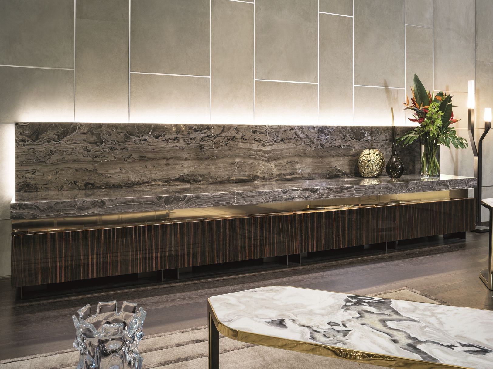 TERRANCE | Wooden sideboard Loveluxe 2018 – Illusion collection ...