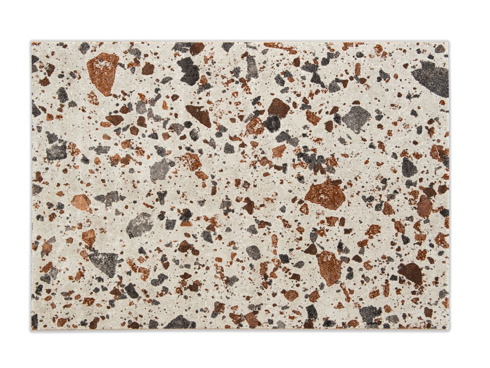 Rectangular synthetic fibre rug TERRAZZO By Calligaris