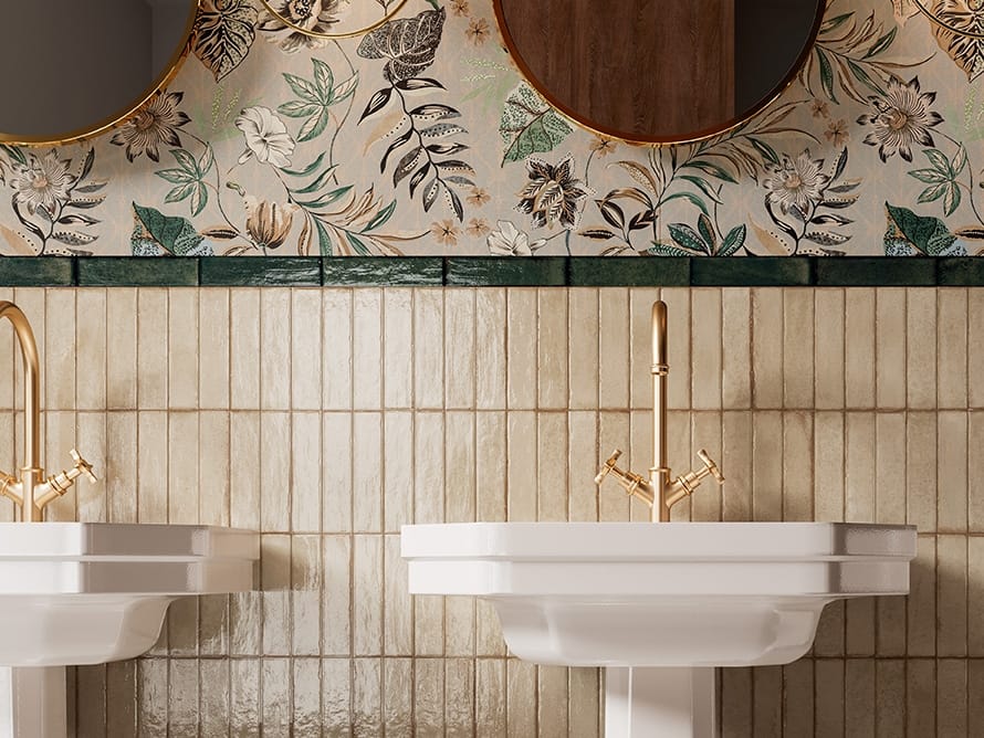 TETRIS CREME Wall tiles By CERAMICA SANT'AGOSTINO