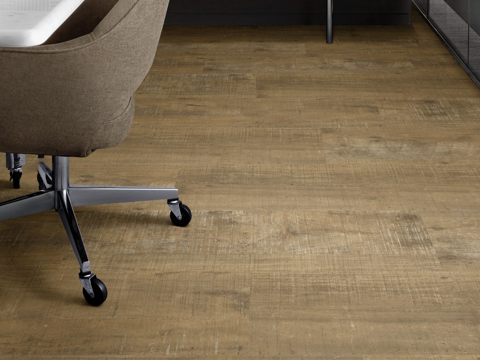 LEVEL SET Ecological resilient vinyl flooring By Interface®