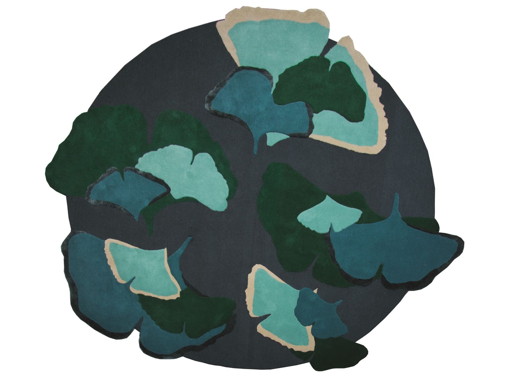 GINKGO | Rug with floral pattern The Designers Collection By Toulemonde ...