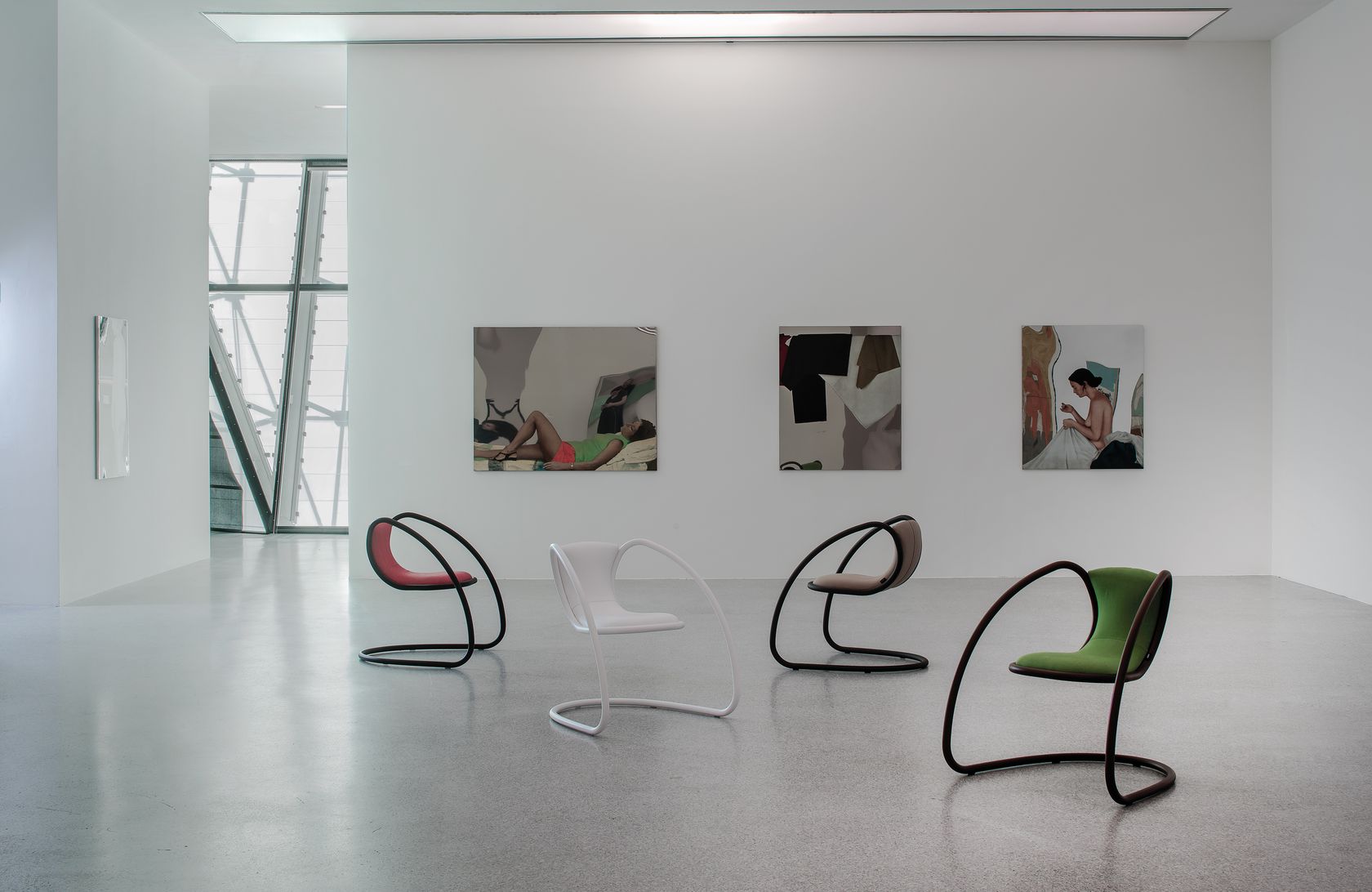 TIMELESS | Cantilever chair Cantilever upholstered fabric chair By Luxy ...