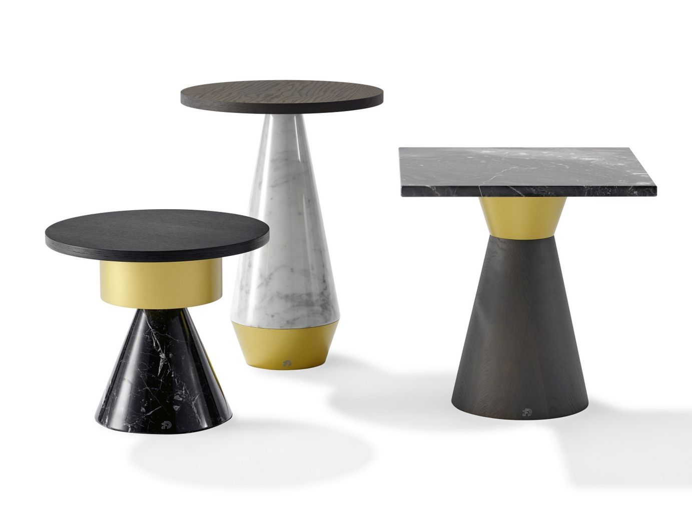 TOTEM | Wooden coffee table By Draenert design Quaglio Simonelli Design