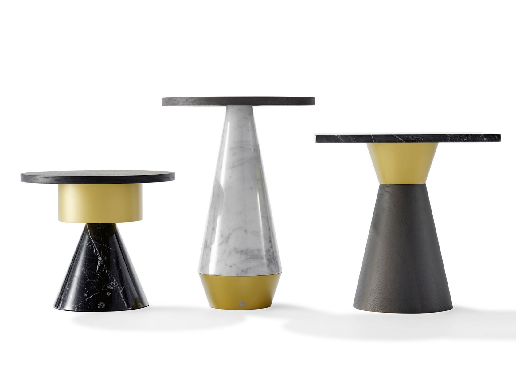 TOTEM | Wooden coffee table By Draenert design Quaglio Simonelli Design