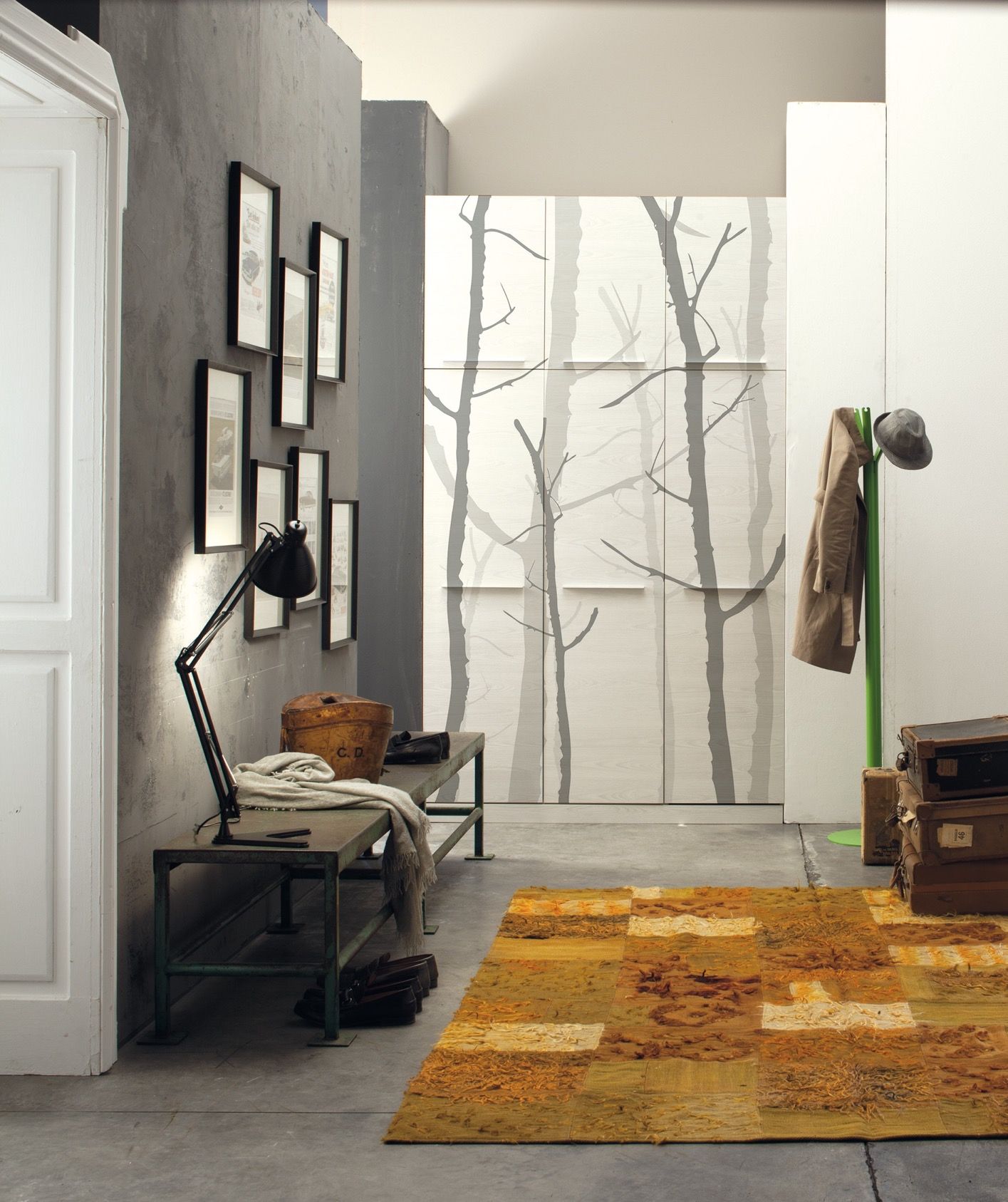 Carta da parati con paesaggi TREES Collezione Collection 2013 By ...