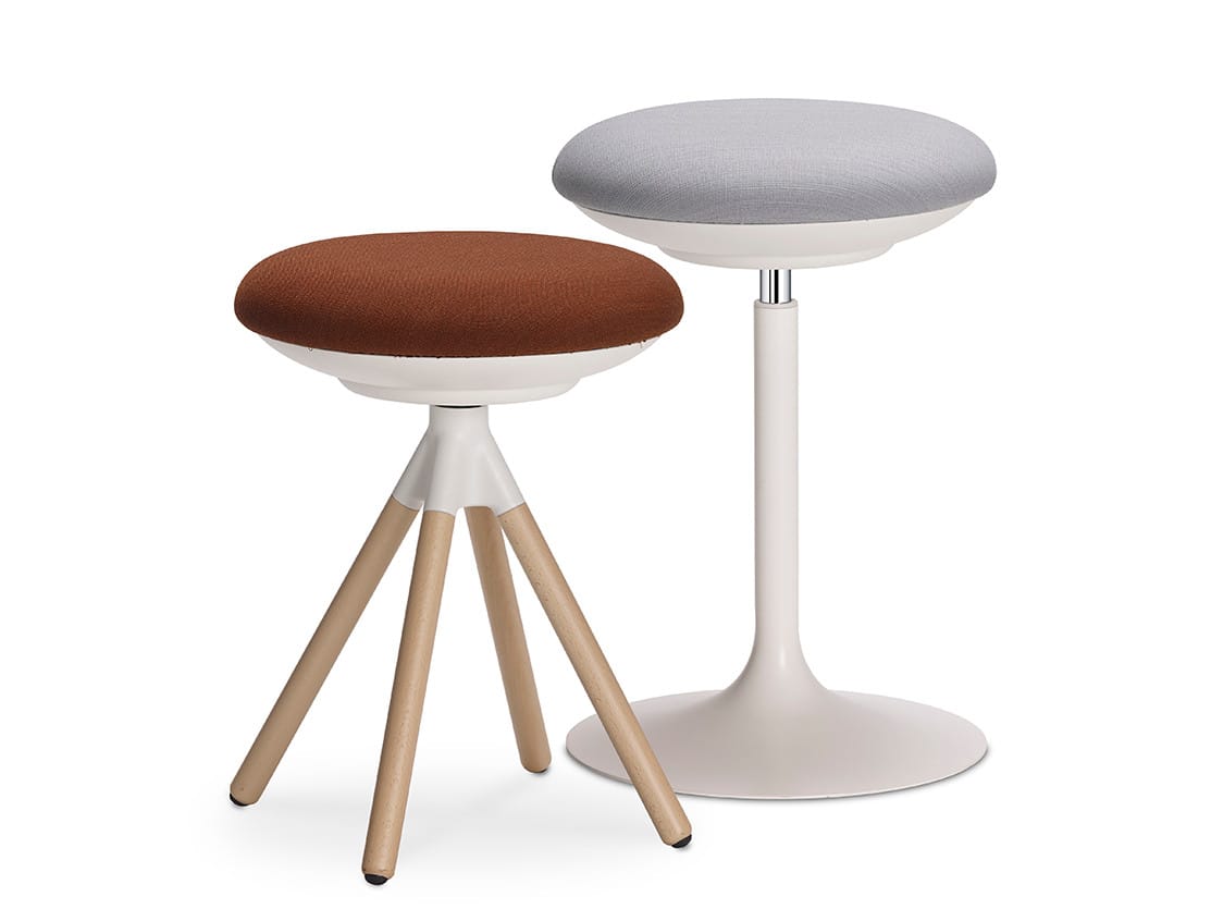 ON | Trestle-based stool On Collection By Sitland design Jeremiah ...