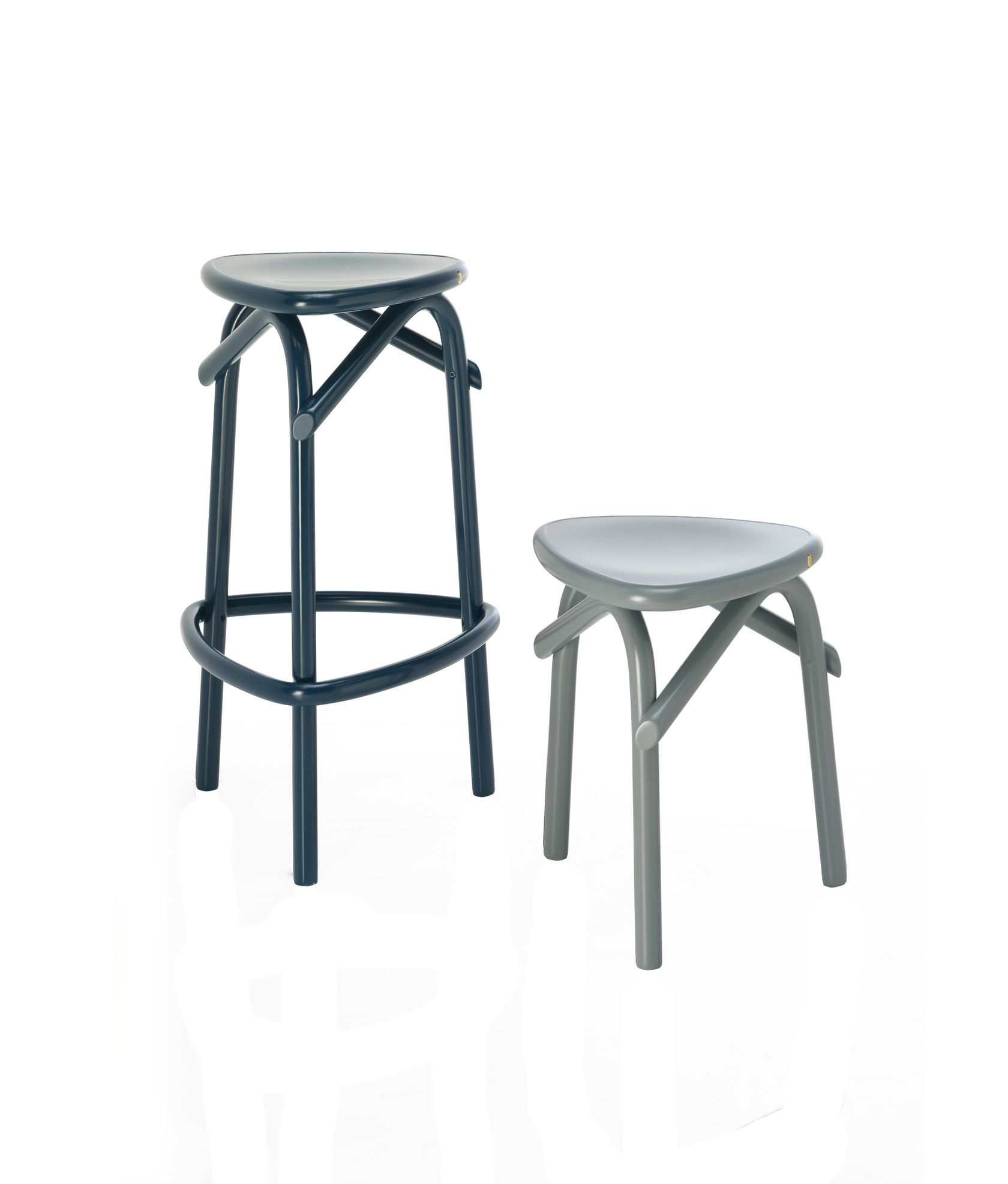 TRIO | Low stool By Wiener GTV Design design Martino Gamper