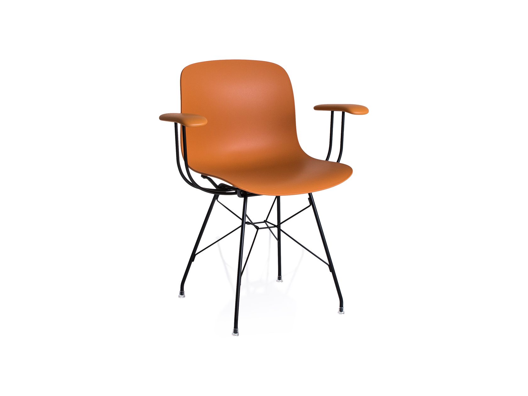 TROY Polycarbonate chair with armrests By Magis | design Marcel Wanders