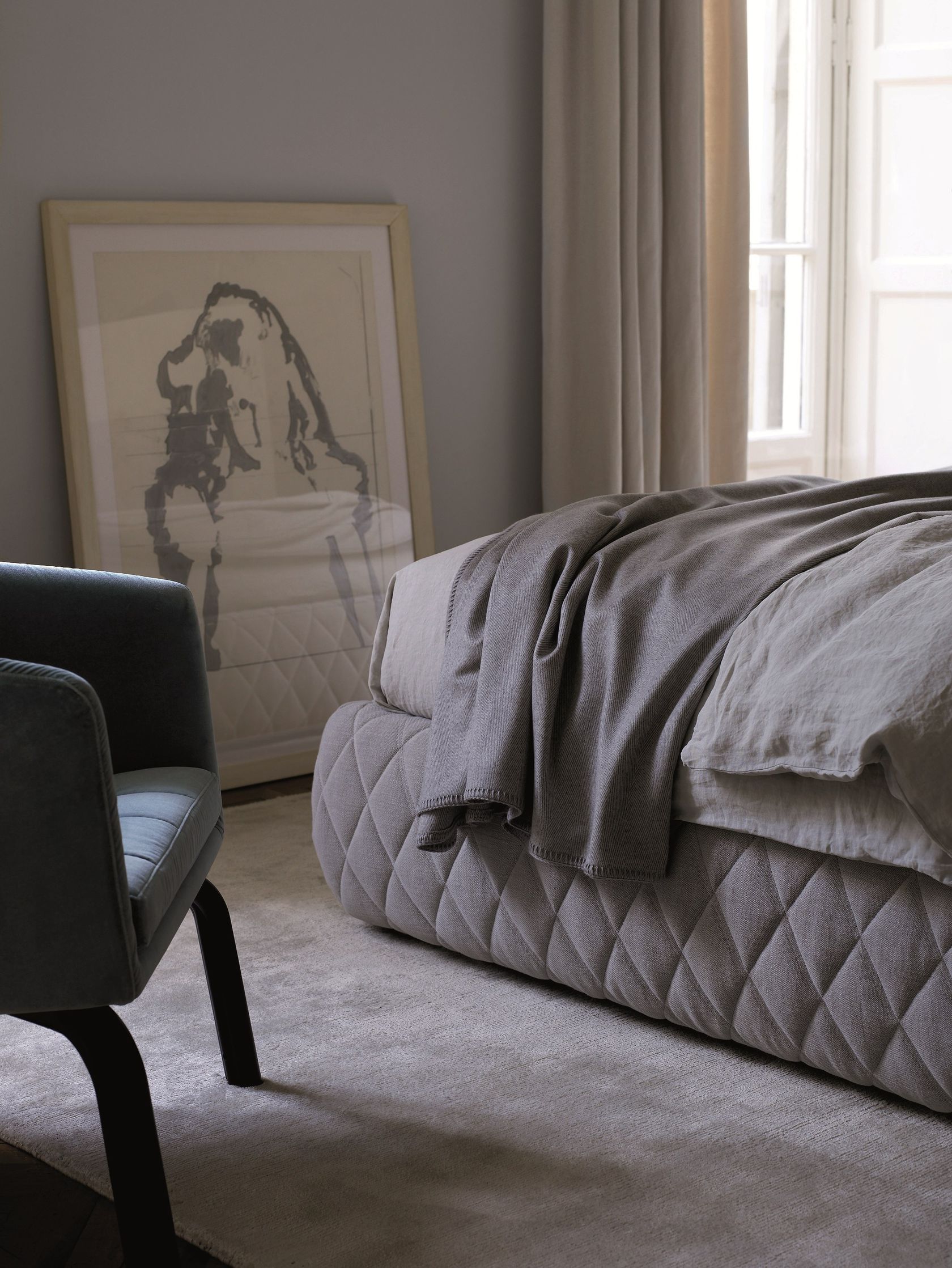 Fabric double bed with removable cover TUYO Edition Tuyo Collection By ...