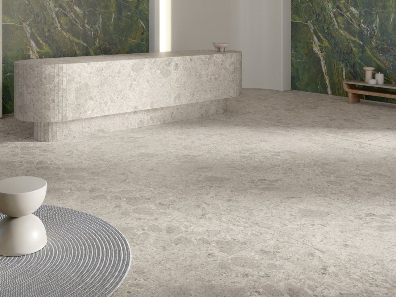 ULTRA FRAGMENTA - GRIGIO LUMINOSO wall/floor tiles By ARIOSTEA
