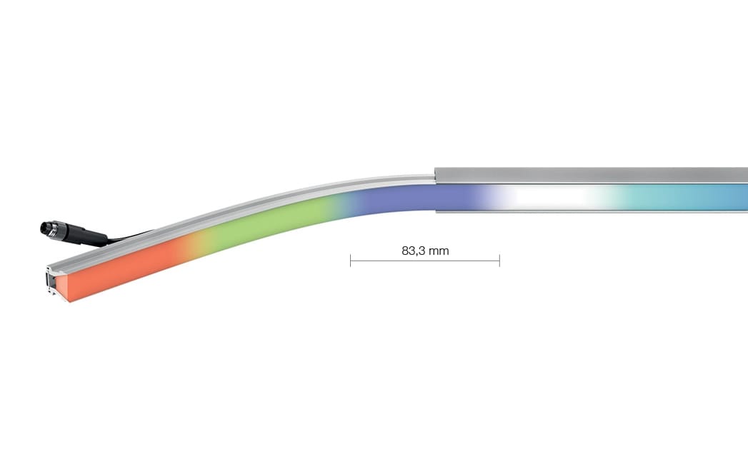 RGB linear lighting profile for LED modules UNDERSCORE INOUT PIXEL TOP ...