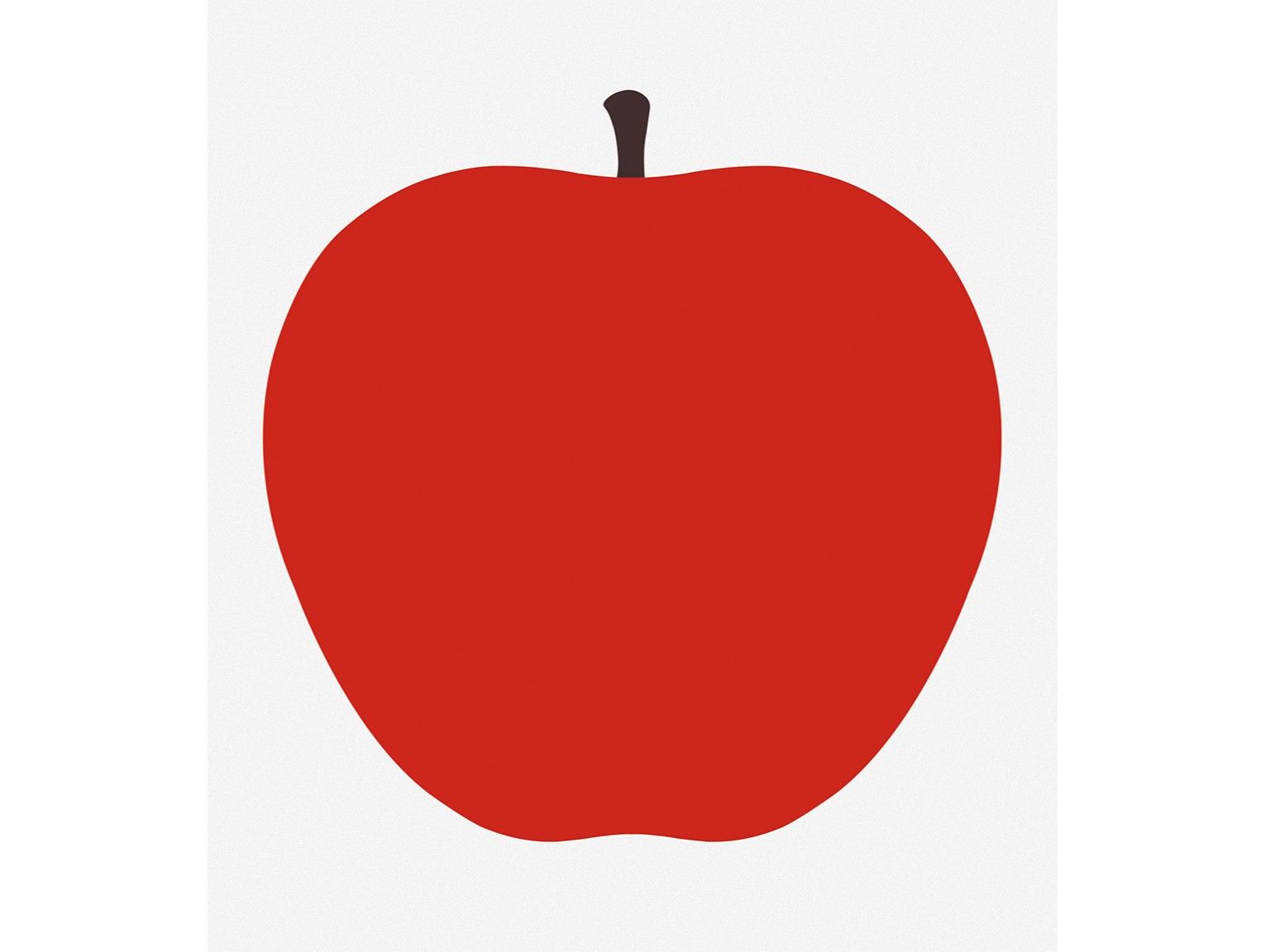 UNO, LA MELA Silkscreen By Danese Milano | design Enzo Mari