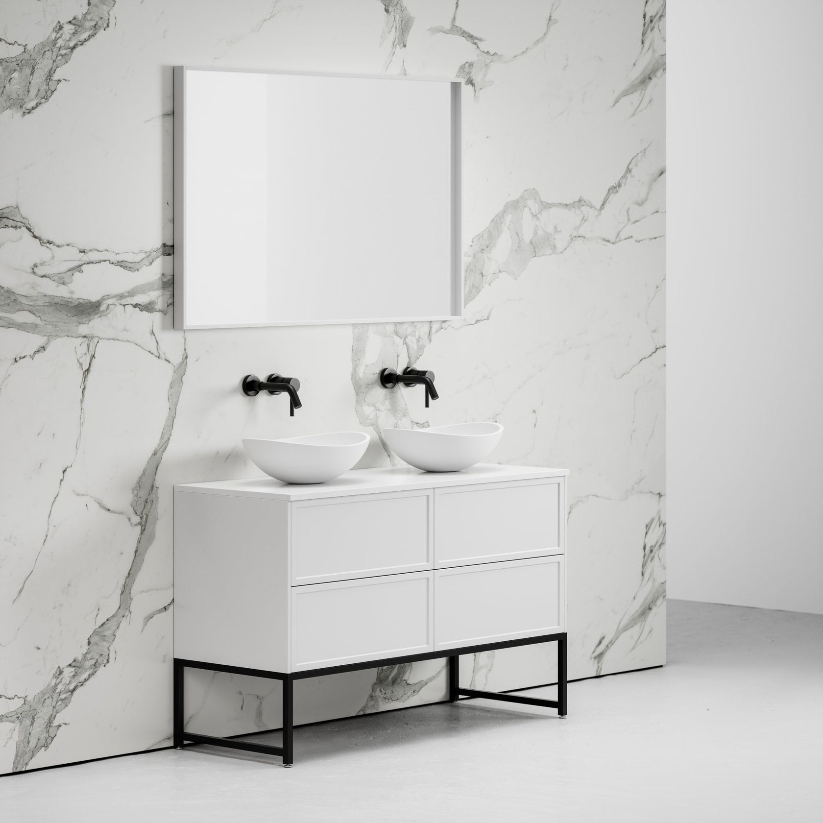 VANITA | Double vanity unit By LUSSO
