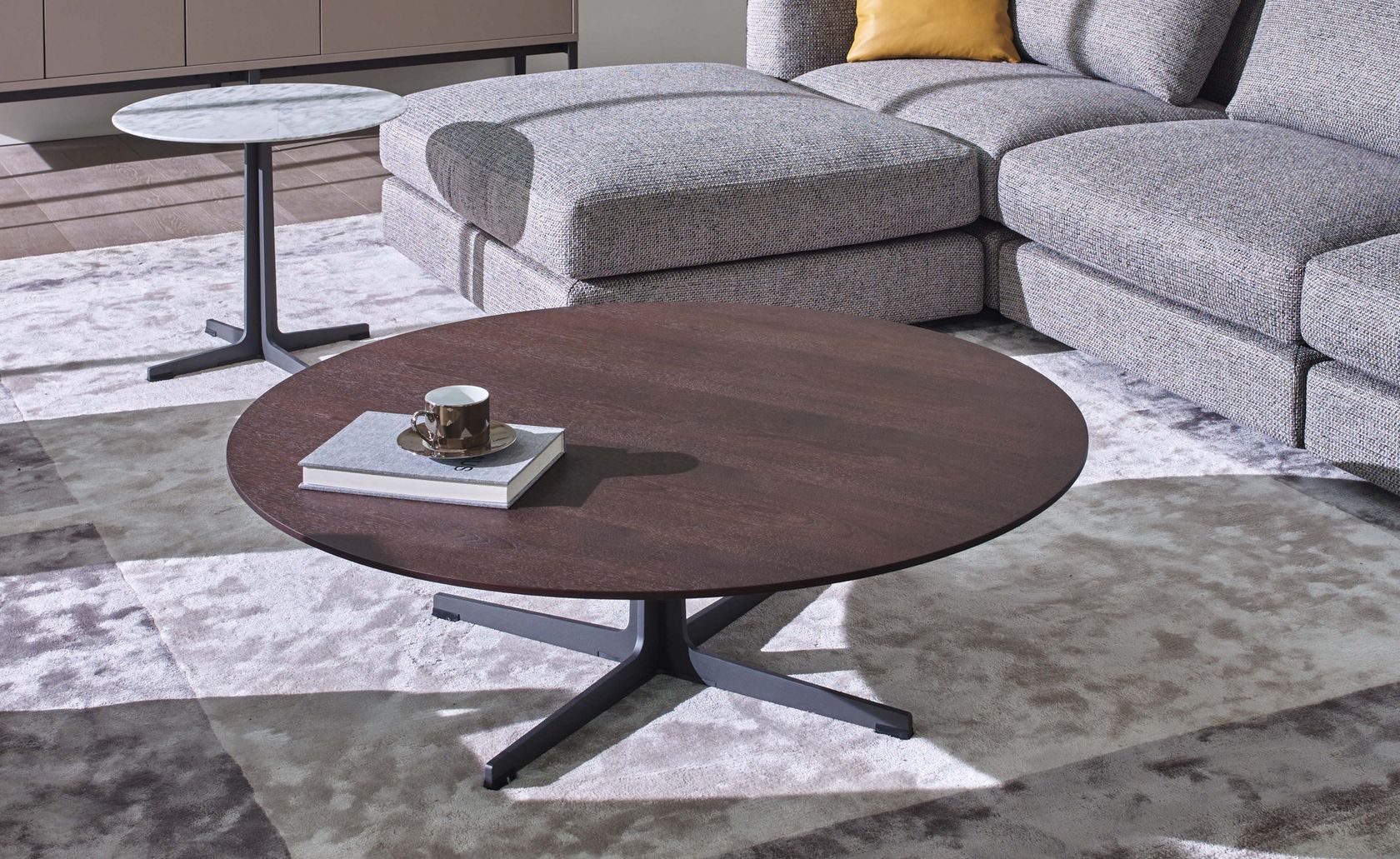 VARY Carrara marble coffee table By CAMERICH