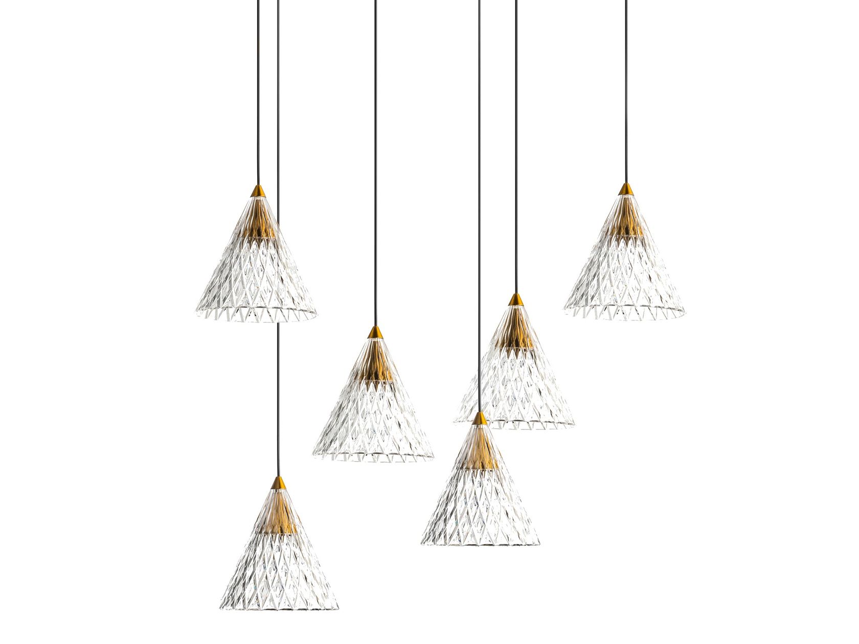 LED PMMA pendant lamp VENETO - 6 Veneto Collection By LEDS C4 design ...