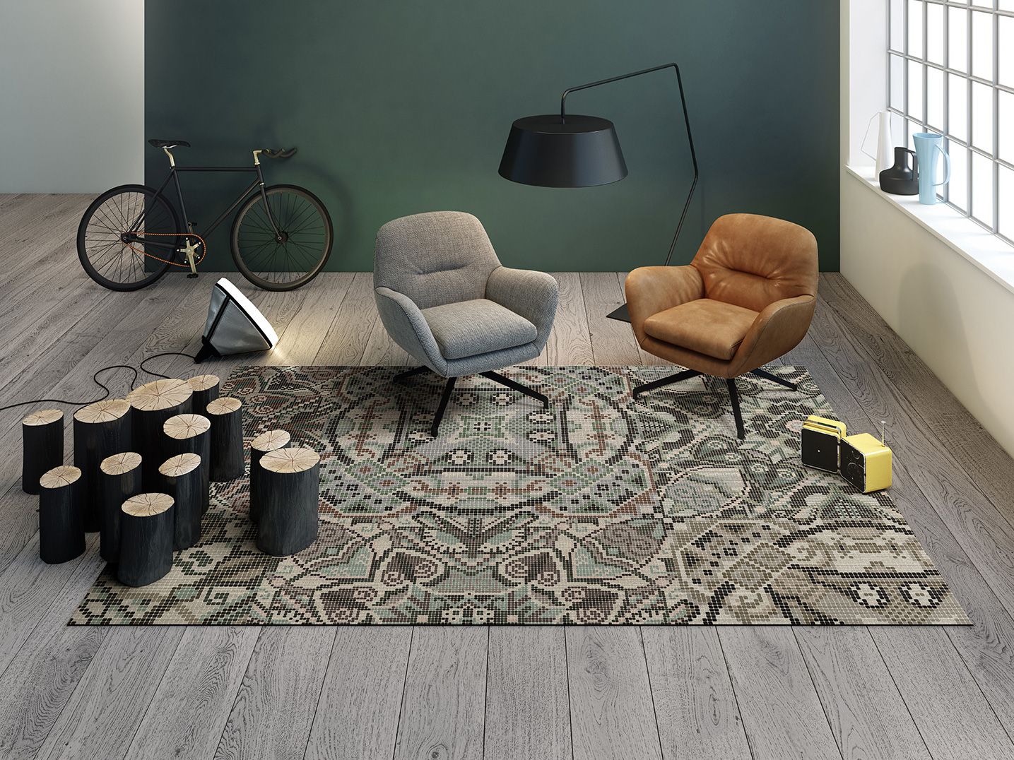 VENICE | Rectangular rug Rugxstyle Collection By OBJECT CARPET