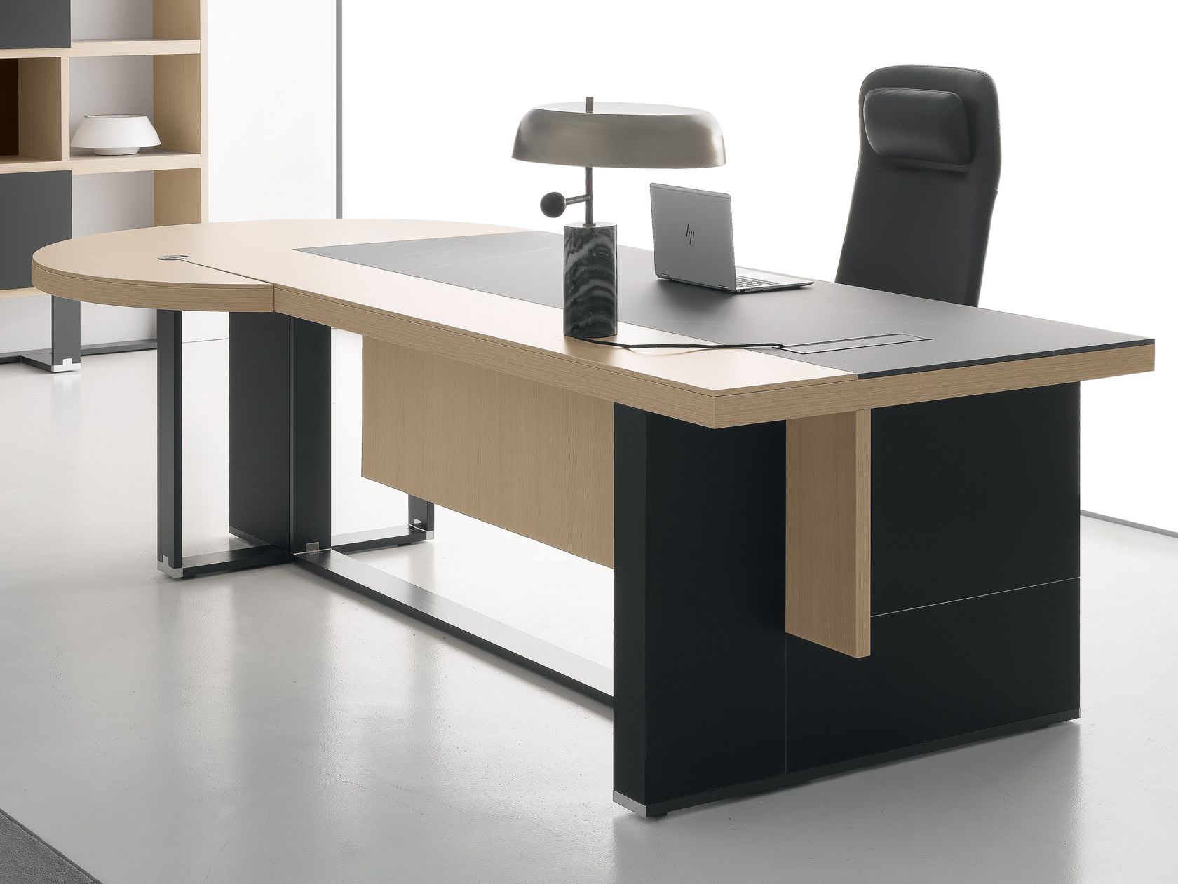 VIGO Sectional rectangular melamine office desk By DVO | design ...