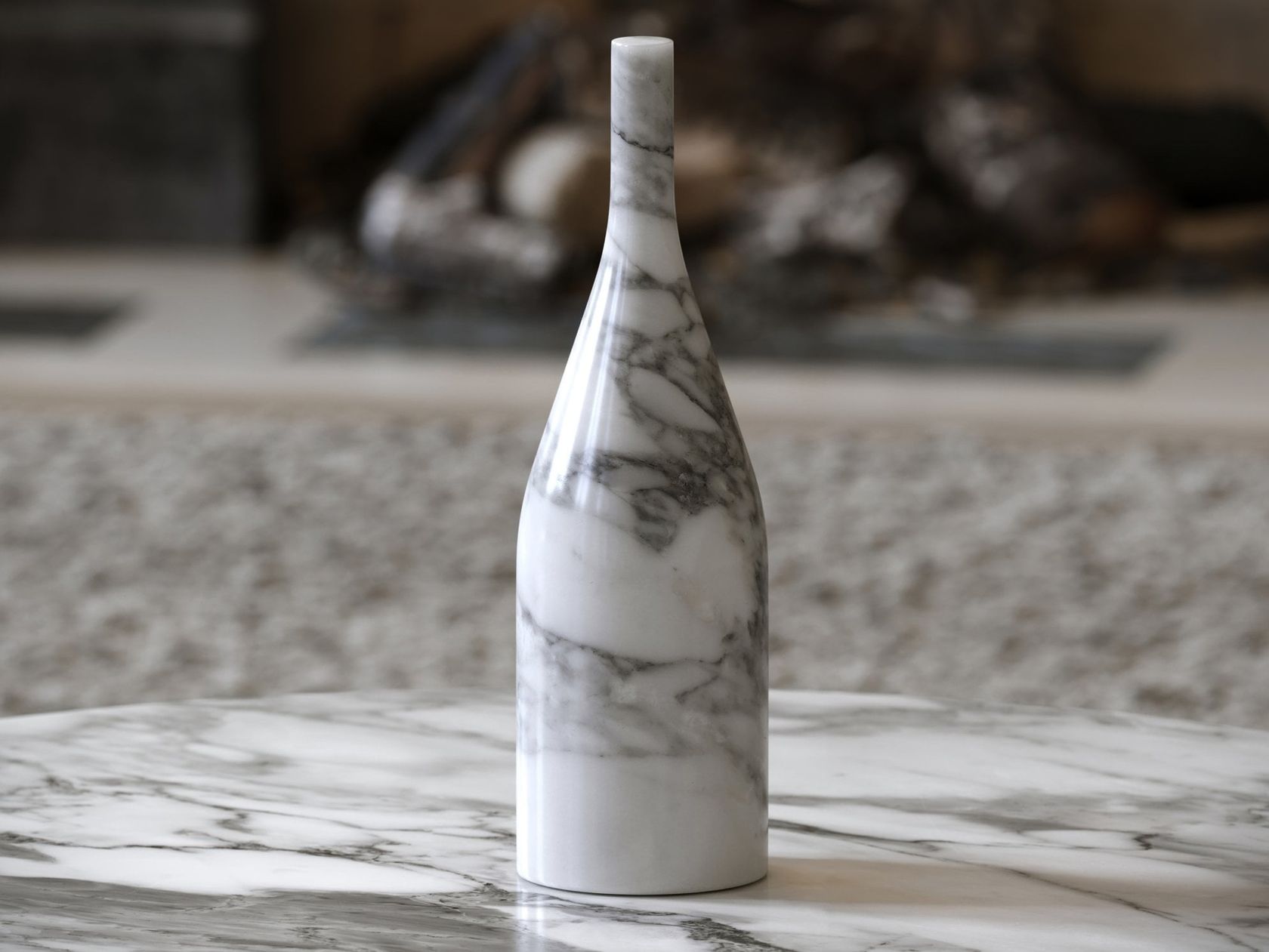 VINO | Arabescato marble decorative object Arabescato marble decorative ...