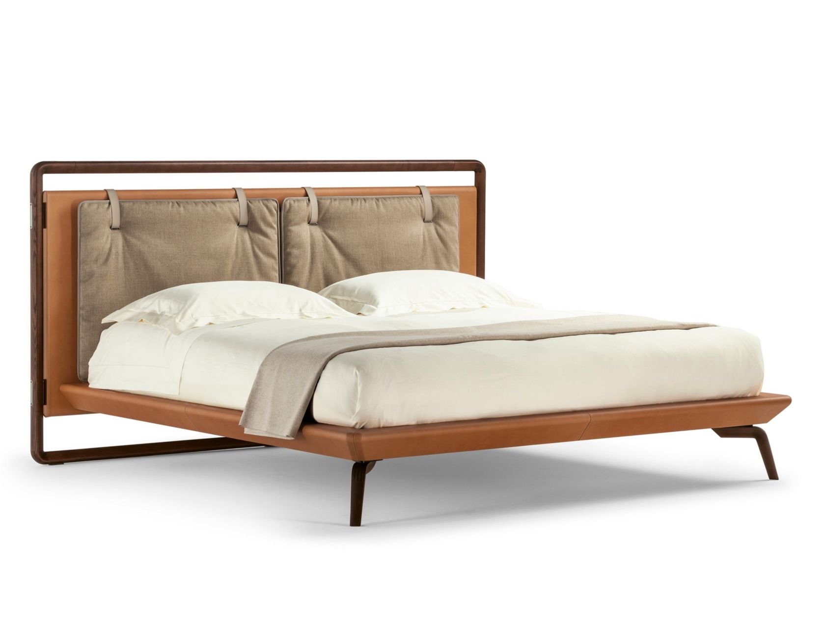 VOLARE DUE Bed By Poltrona Frau | design Roberto Lazzeroni
