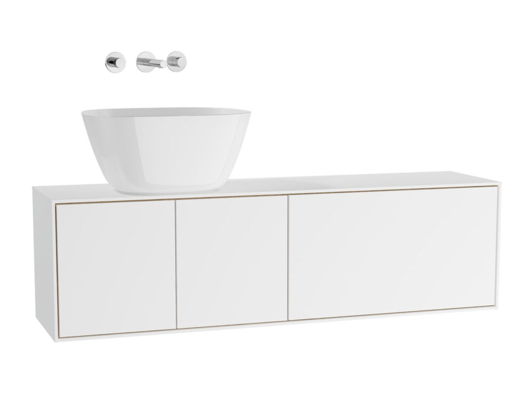 VOYAGE FOR BOWLS | Vanity unit Voyage Collection By VitrA Bathrooms ...
