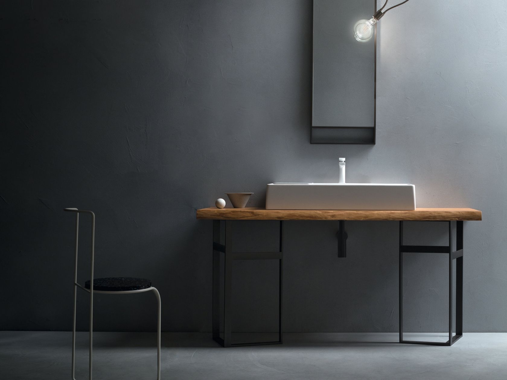 EDEN | Piano lavabo in legno massello Collezione Eden By Cerasa design ...