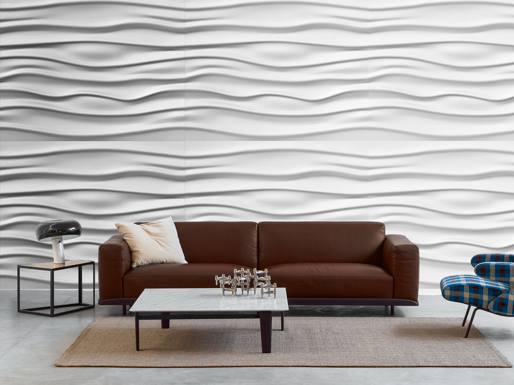 3D Wall Panel WAVY 3DMat&Mat Collection By Mat&Mat design Michele ...