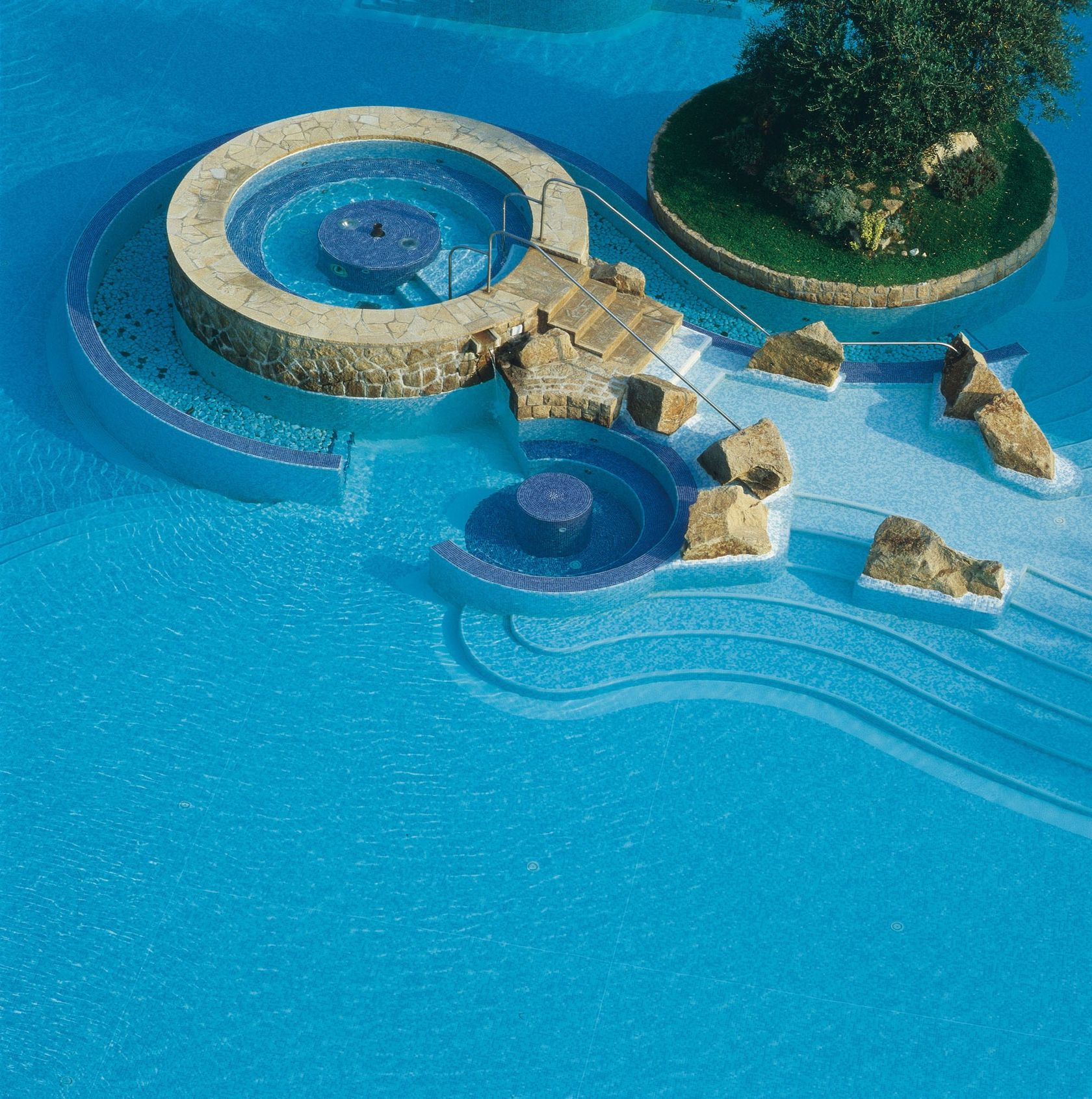 Ceramic Pool liner WELLNESS&POOL MIX Mix Collection By Appiani
