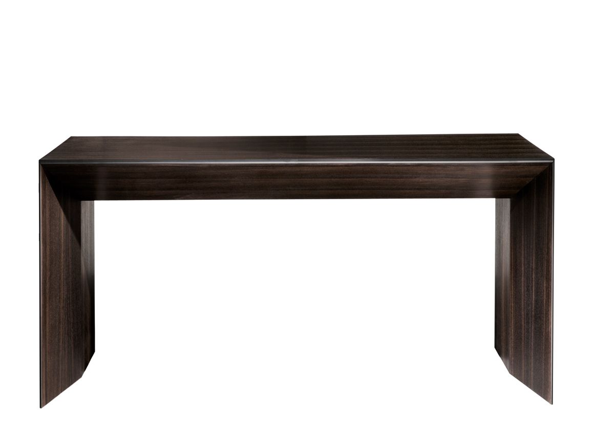 WIND Rectangular wood veneer writing desk By HC28 | design Masayuki ...