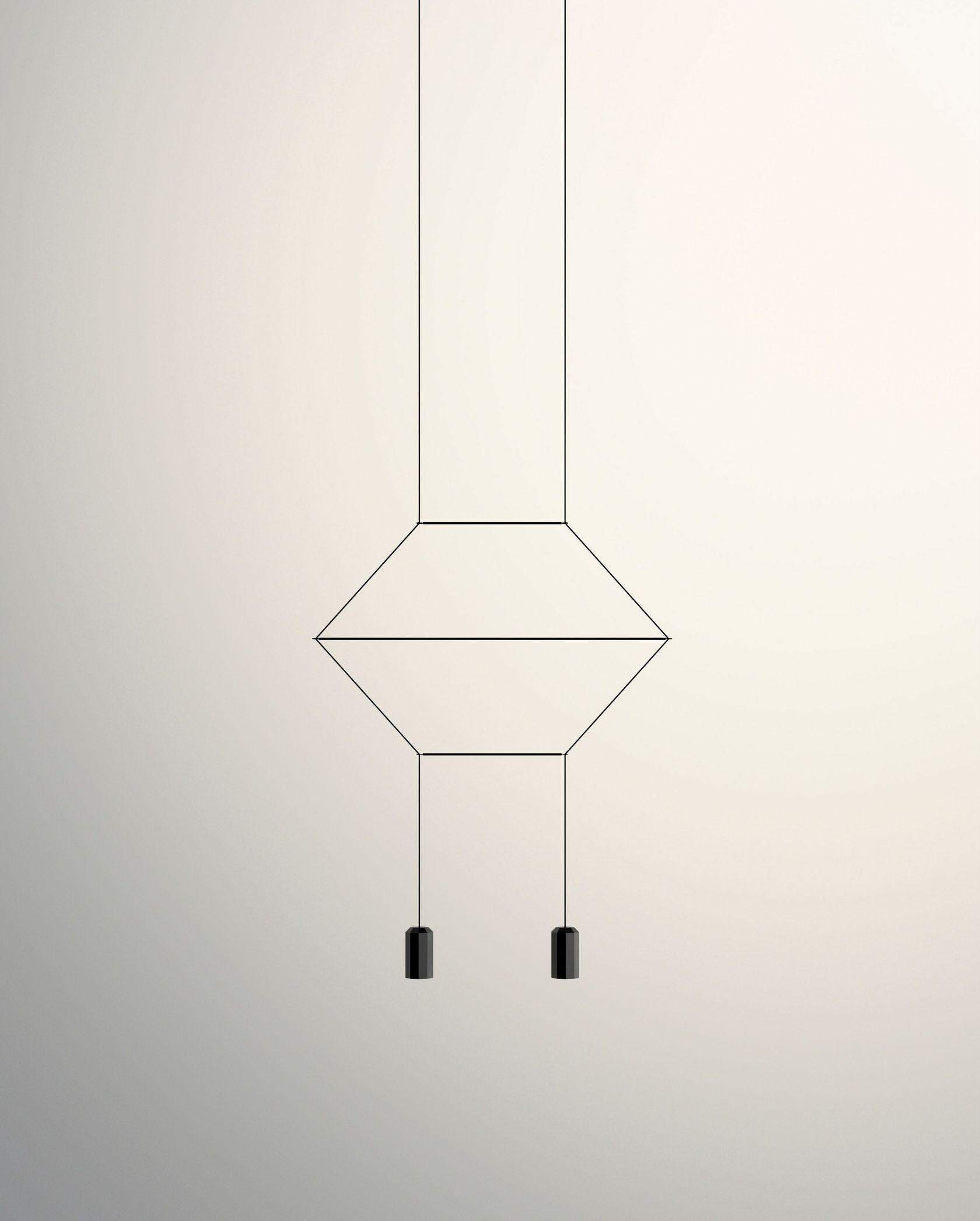 WIREFLOW LINEAL Pendant lamp By Vibia | design Arik Levy