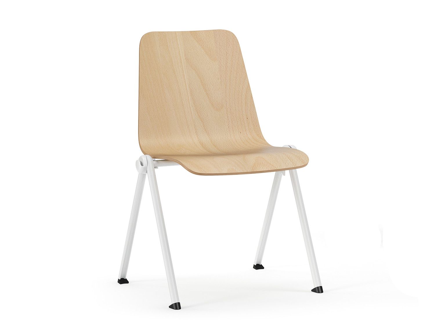 LAGOM Stackable wooden training chair By SITLOSOPHY® | design SFM Studio