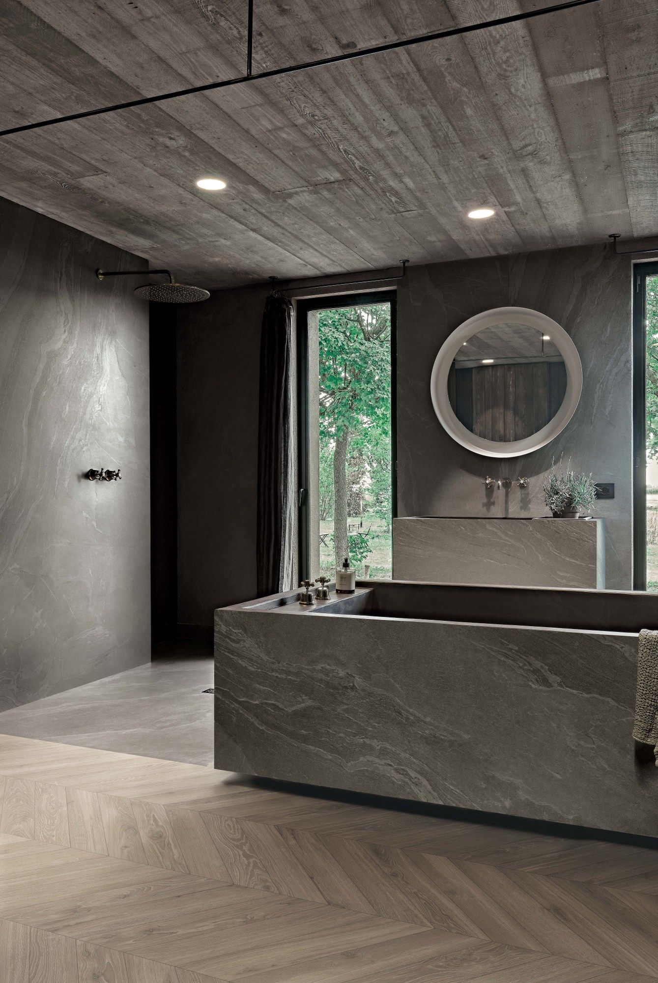 WOODSLATE LIFE | Flooring with stone effect By Florim Ceramiche