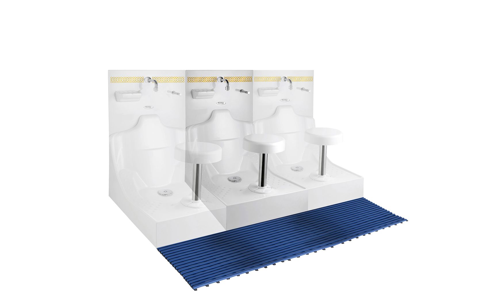 WUDUMATE MODULAR Foot bath for wudu fitted singly or in series By WuduMate