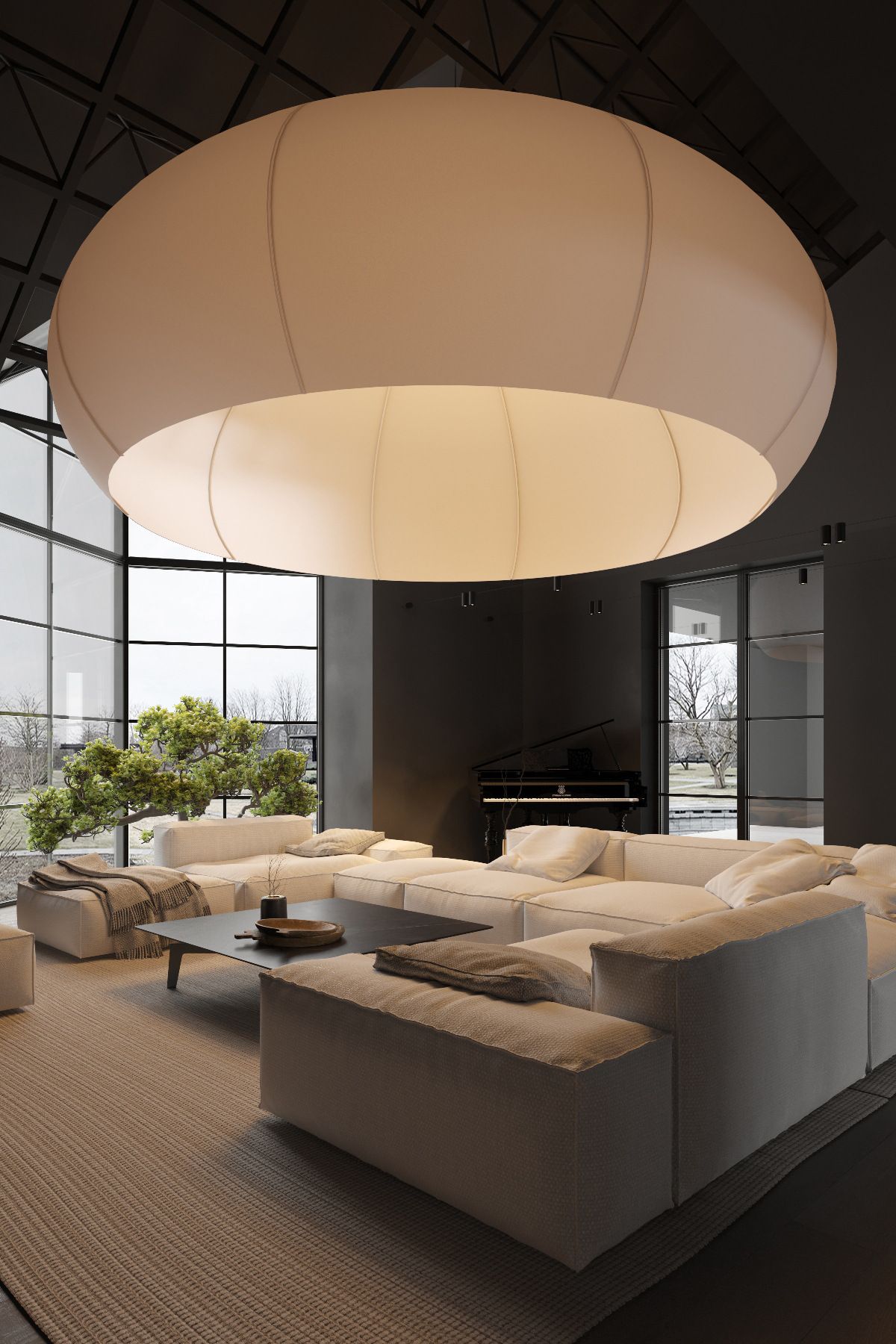 °XXXL(AMP) LED dimmable polyethylene pendant lamp By Eden Design ...