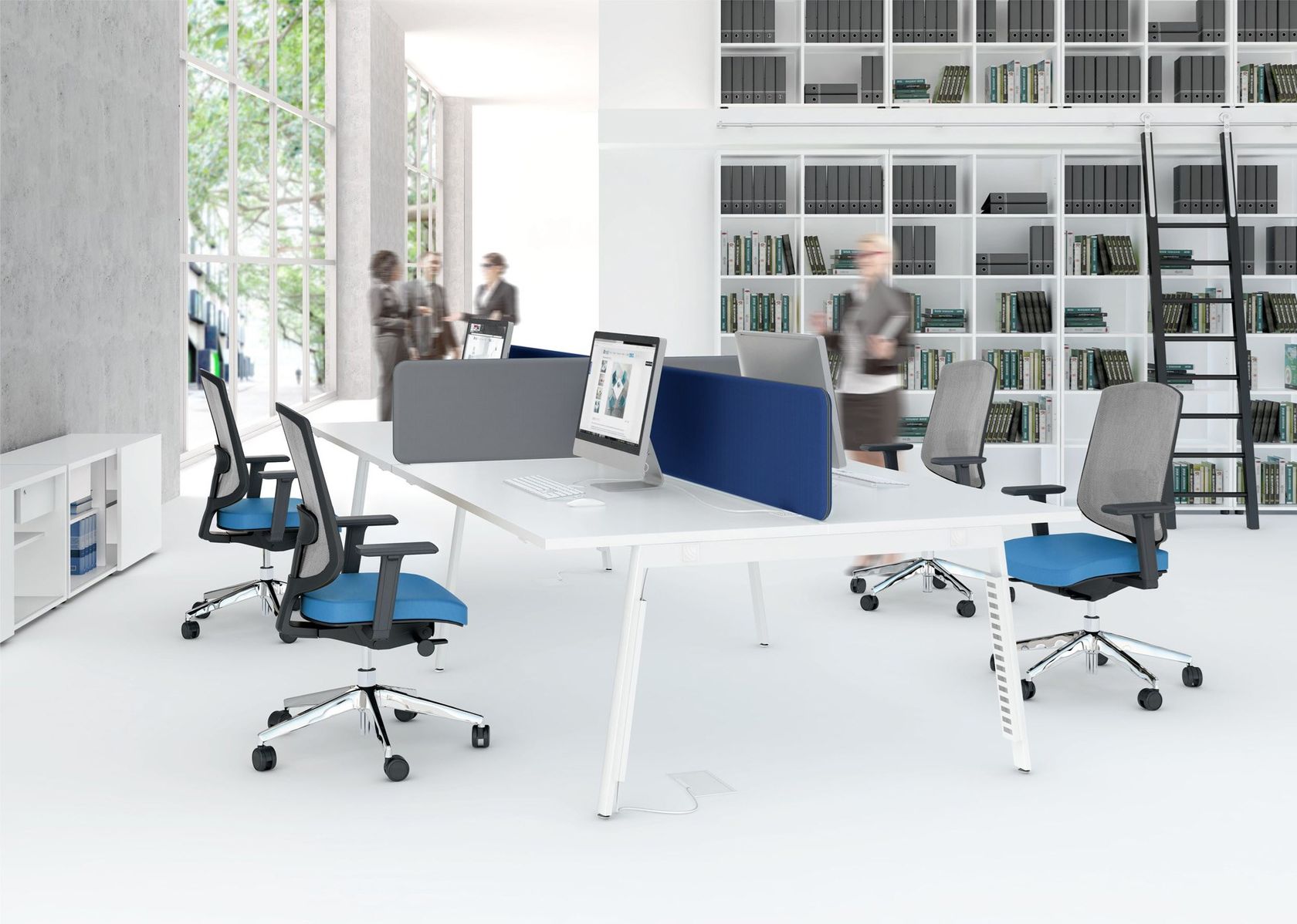 Multiple office workstation YAN_M | Multiple office workstation Yan ...