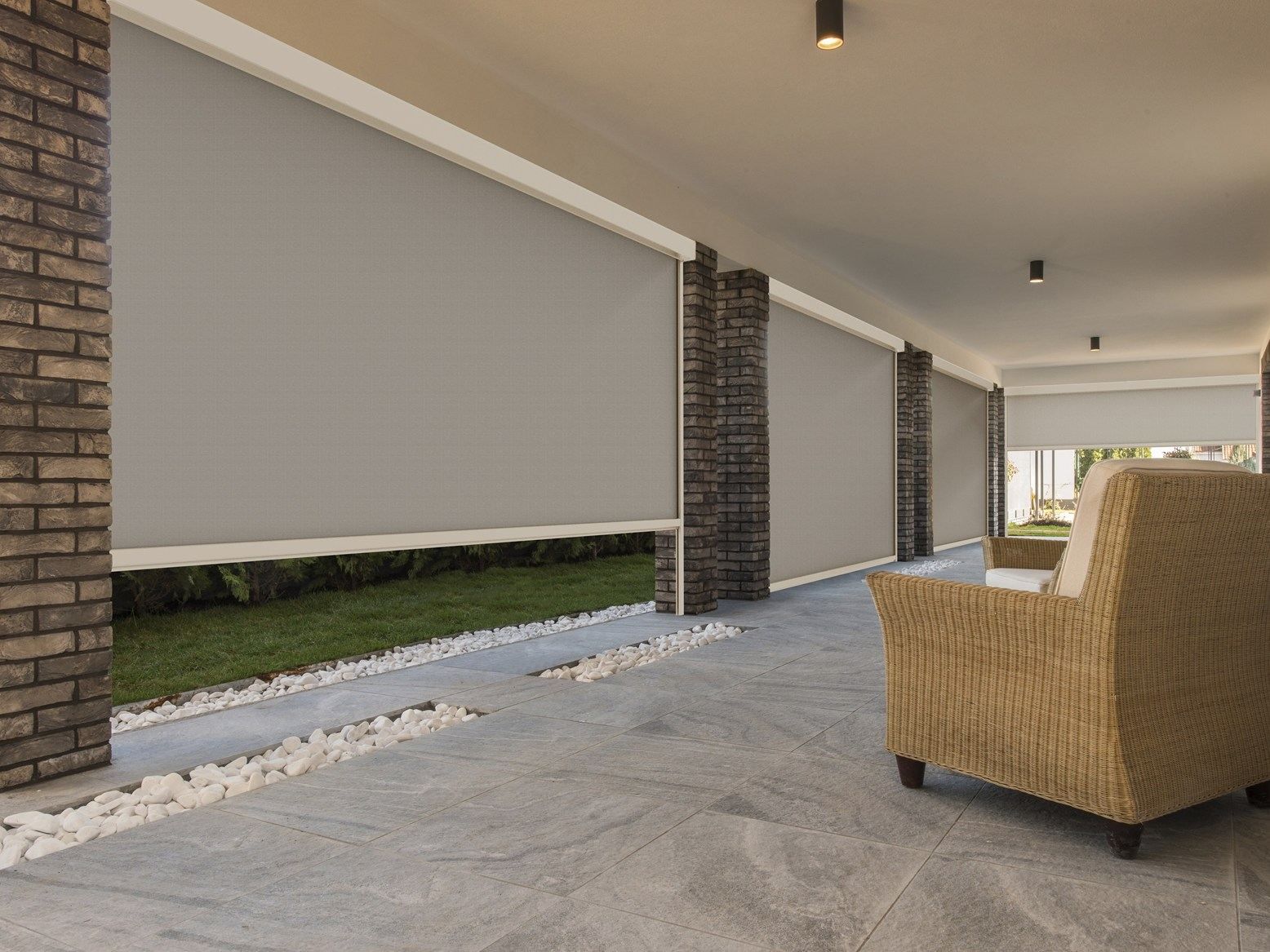 Box PVC roller blind Z150 ZIP MAX By BT Group