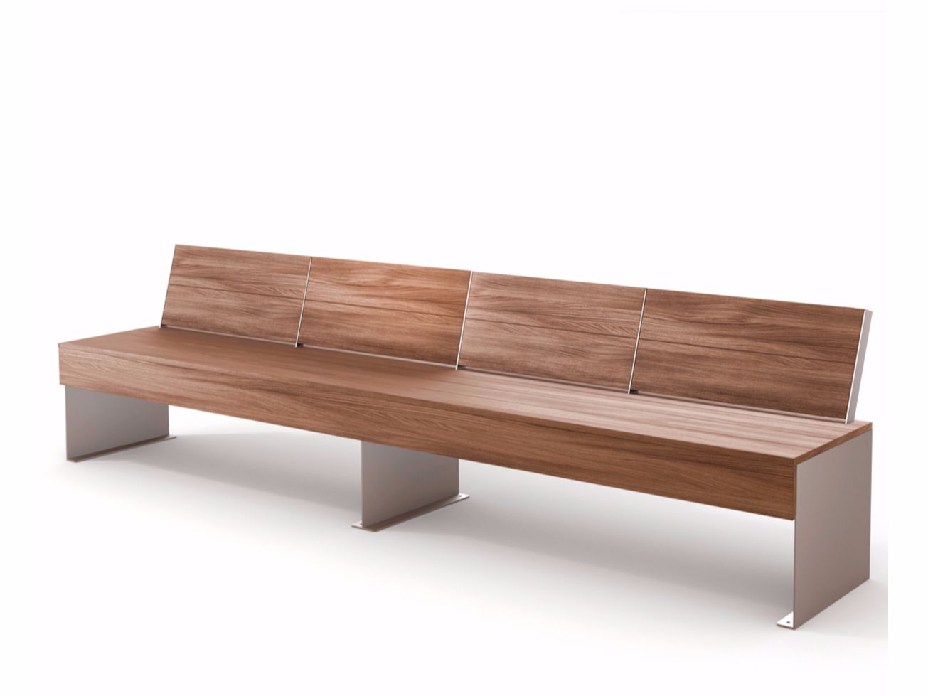 ZEN | Bench with back Wooden Bench with back By LAB23