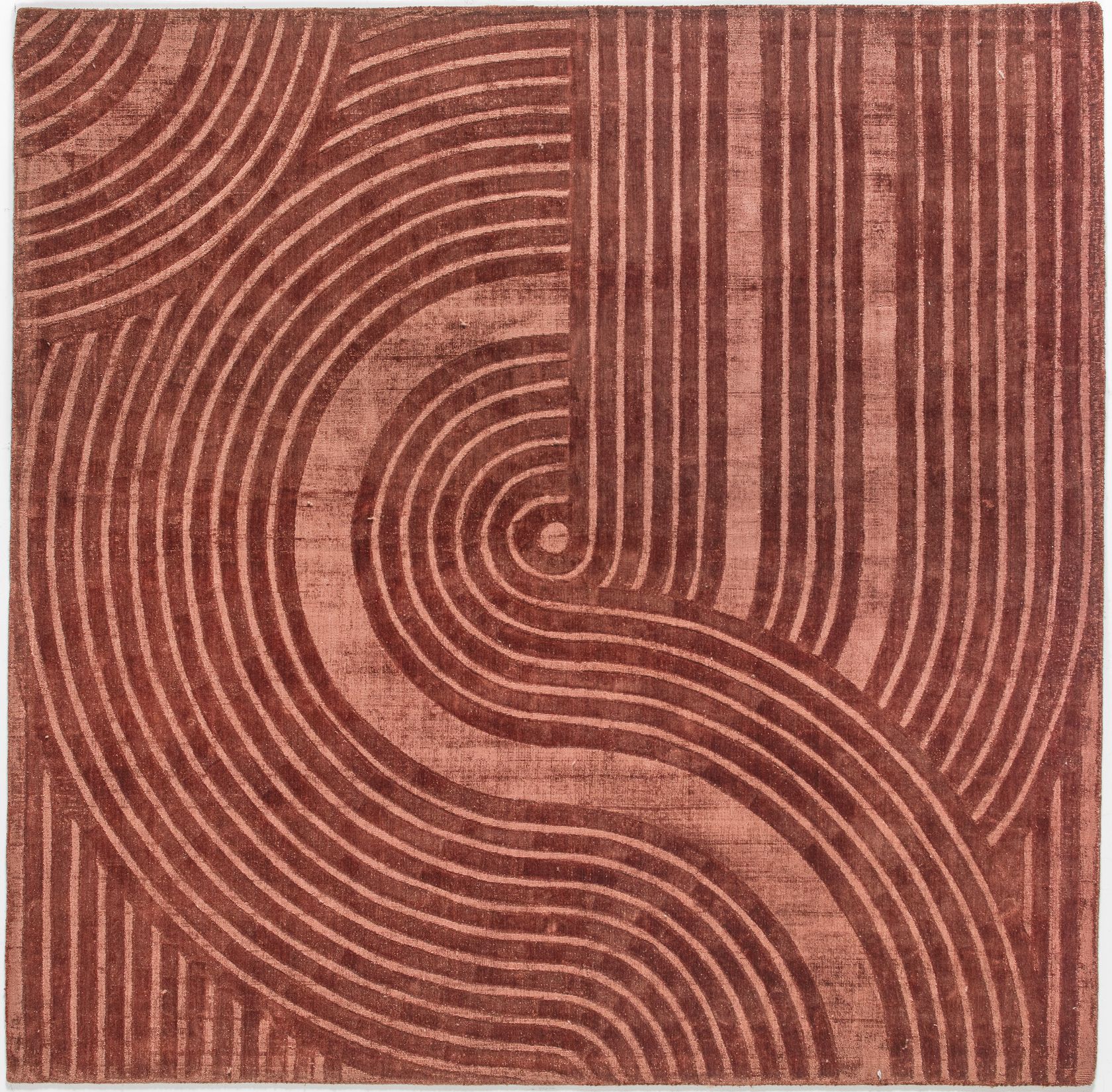 ZEN | Square rug Square rug in hand-crafted viscose By SITAP Carpet ...