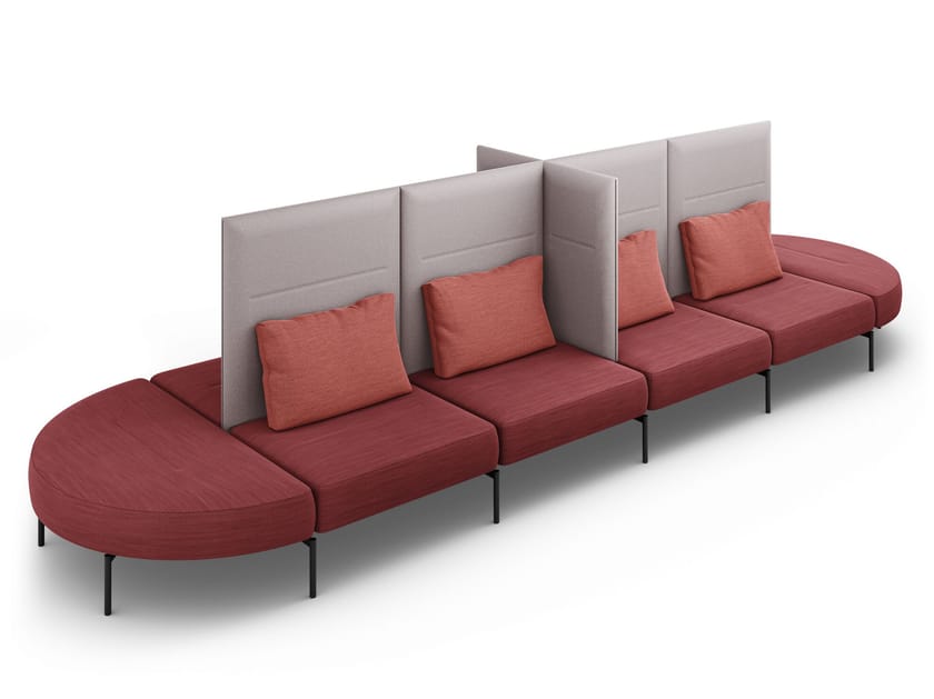OVAL Bench seating By Brunner