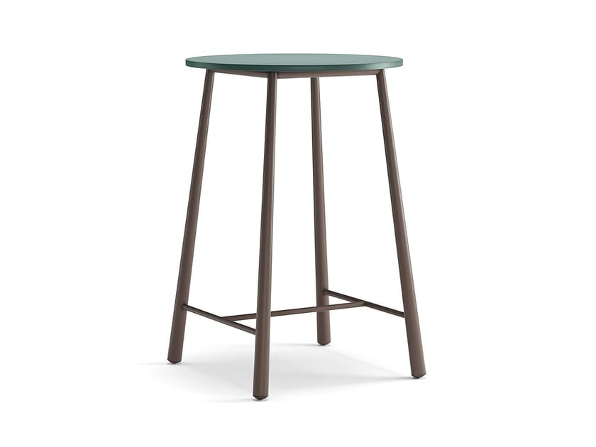 TURTLE Aluminium high table By YAAZ