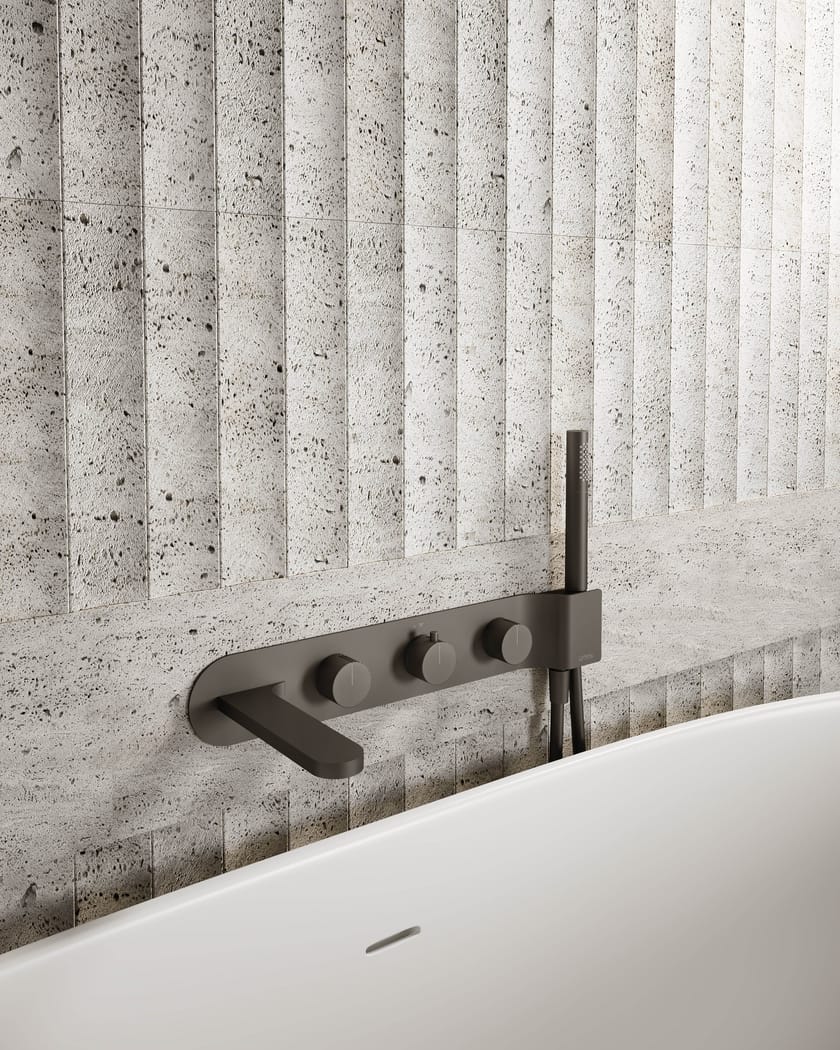 QTIME 0-QTM6101EST-CR/0-QTM6102EST-CR Bathtub tap By Carimali